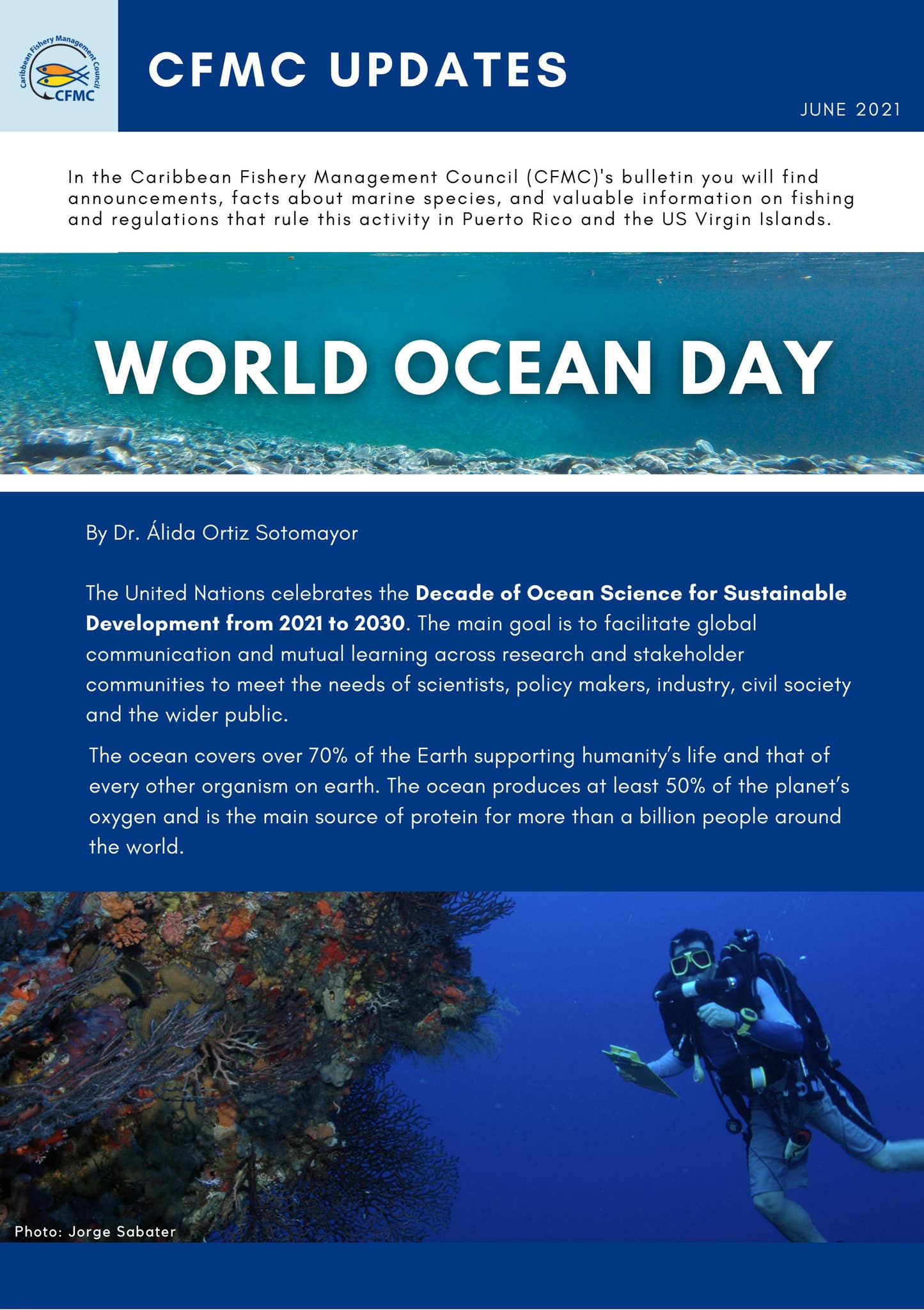 CFMC Updates (June 2021) by Caribbean Fishery Management Council - Issuu