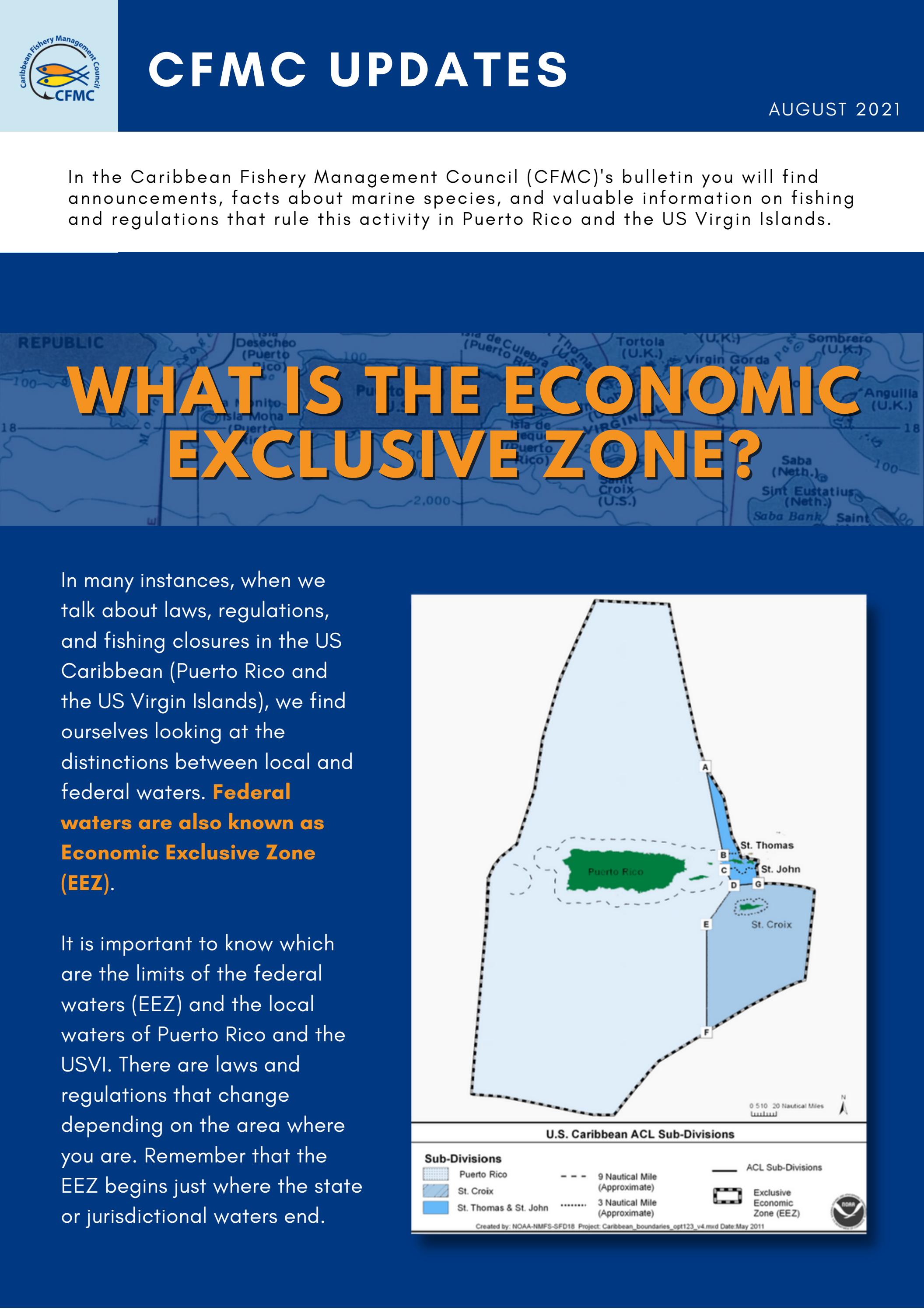 CFMC Updates (August 2021) by Caribbean Fishery Management Council - Issuu