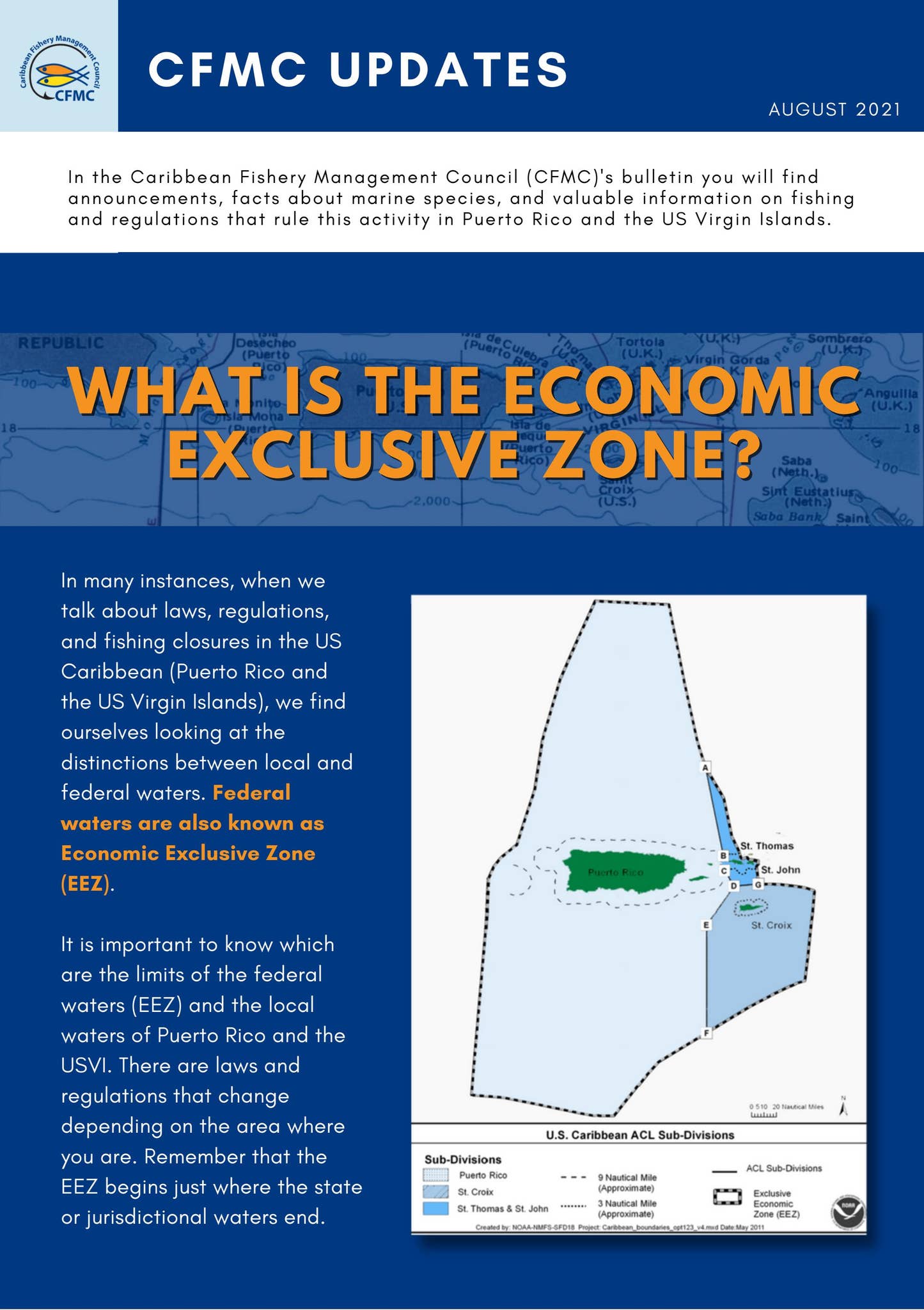 CFMC Updates (August 2021) by Caribbean Fishery Management Council - Issuu