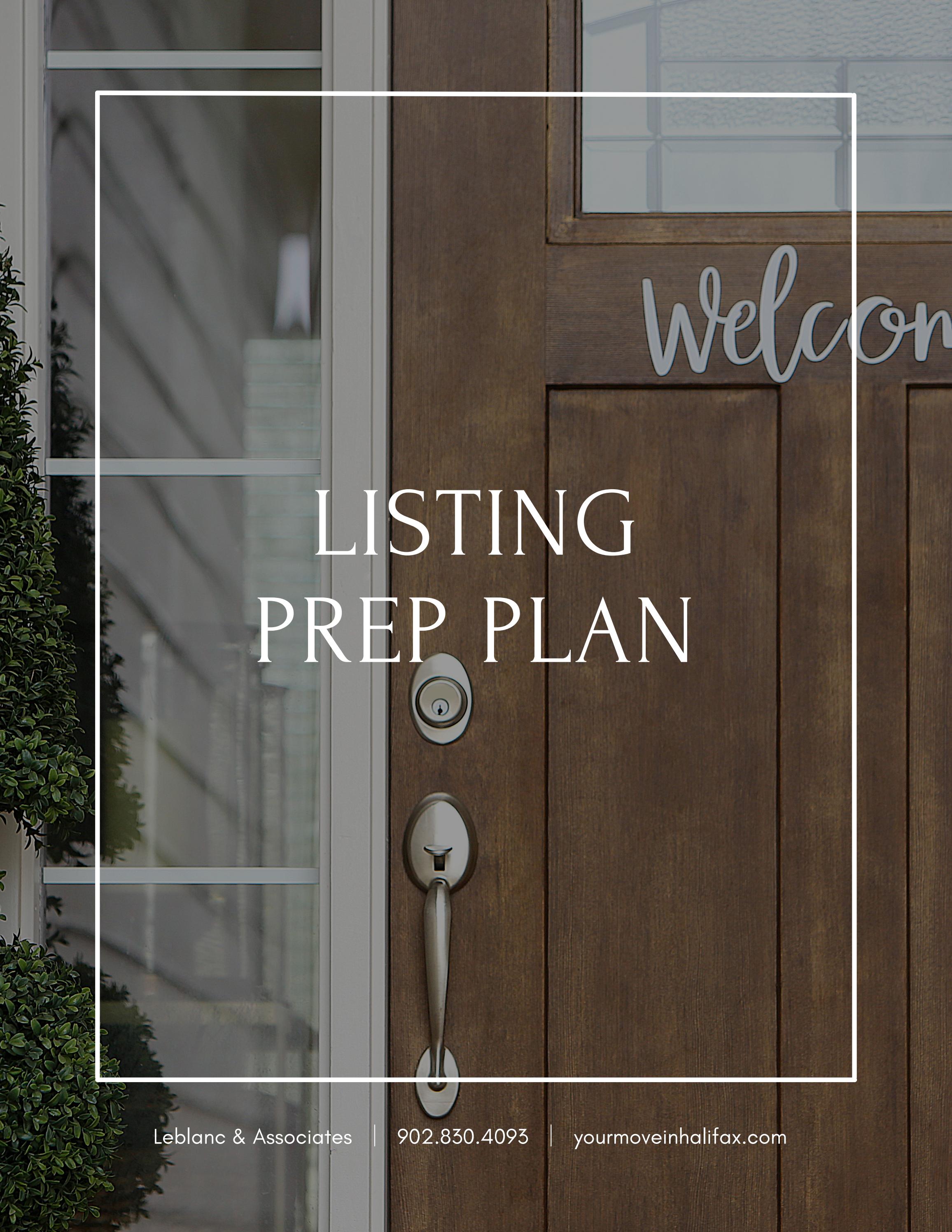 Listing Prep Plan By Leblanc & Associates by Leblanc & Associates - Issuu