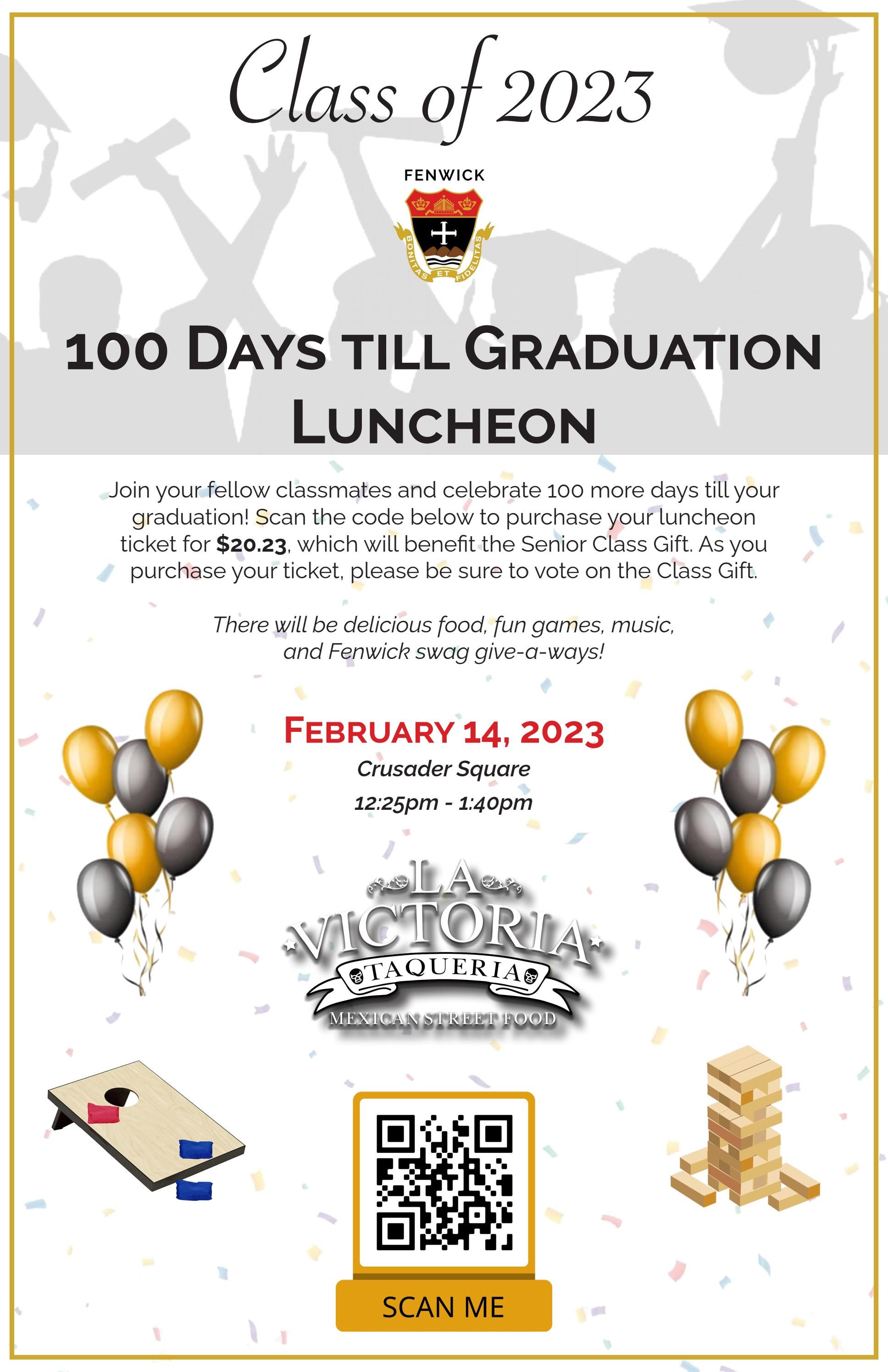 Class of 2023 100 Days til Graduation by Bishop Fenwick High School - Issuu
