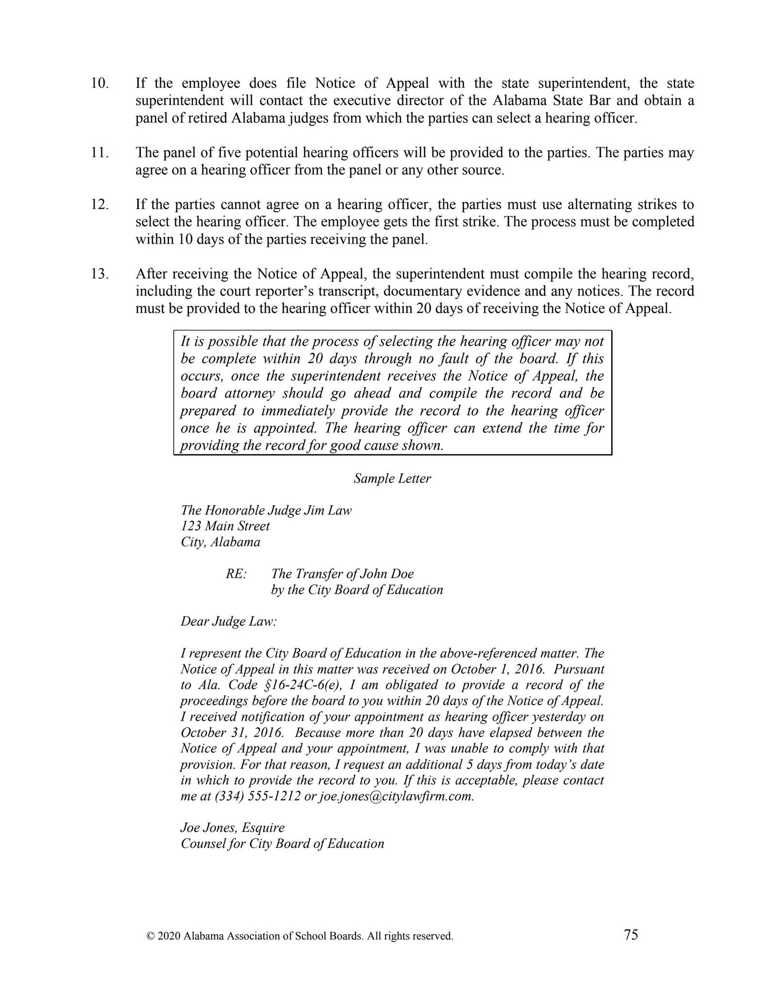 Guidelines for Implementing The Students First Act by Alabama ...