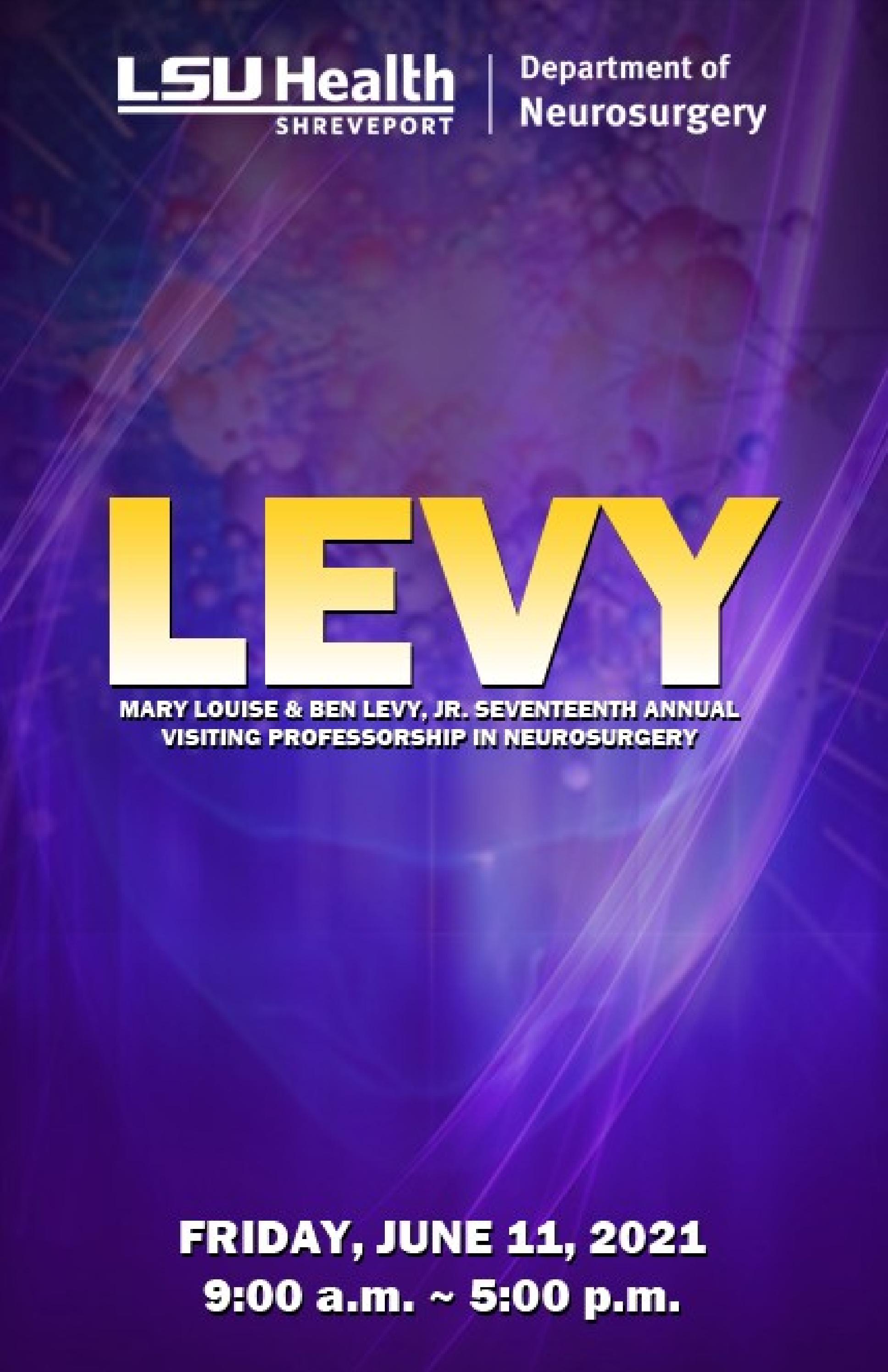 LSU Health Shreveport | Levy Conference Program (2021) by Deann Driver ...