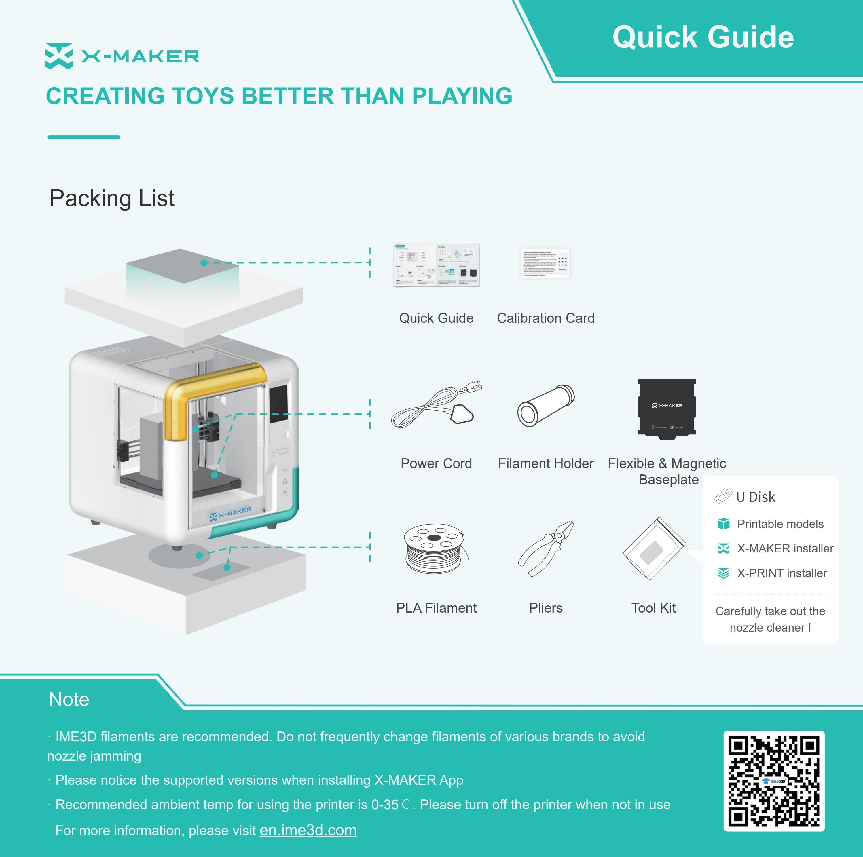 X-Maker Quick Guide by ETC Educational Technology Connection (HK) Ltd ...