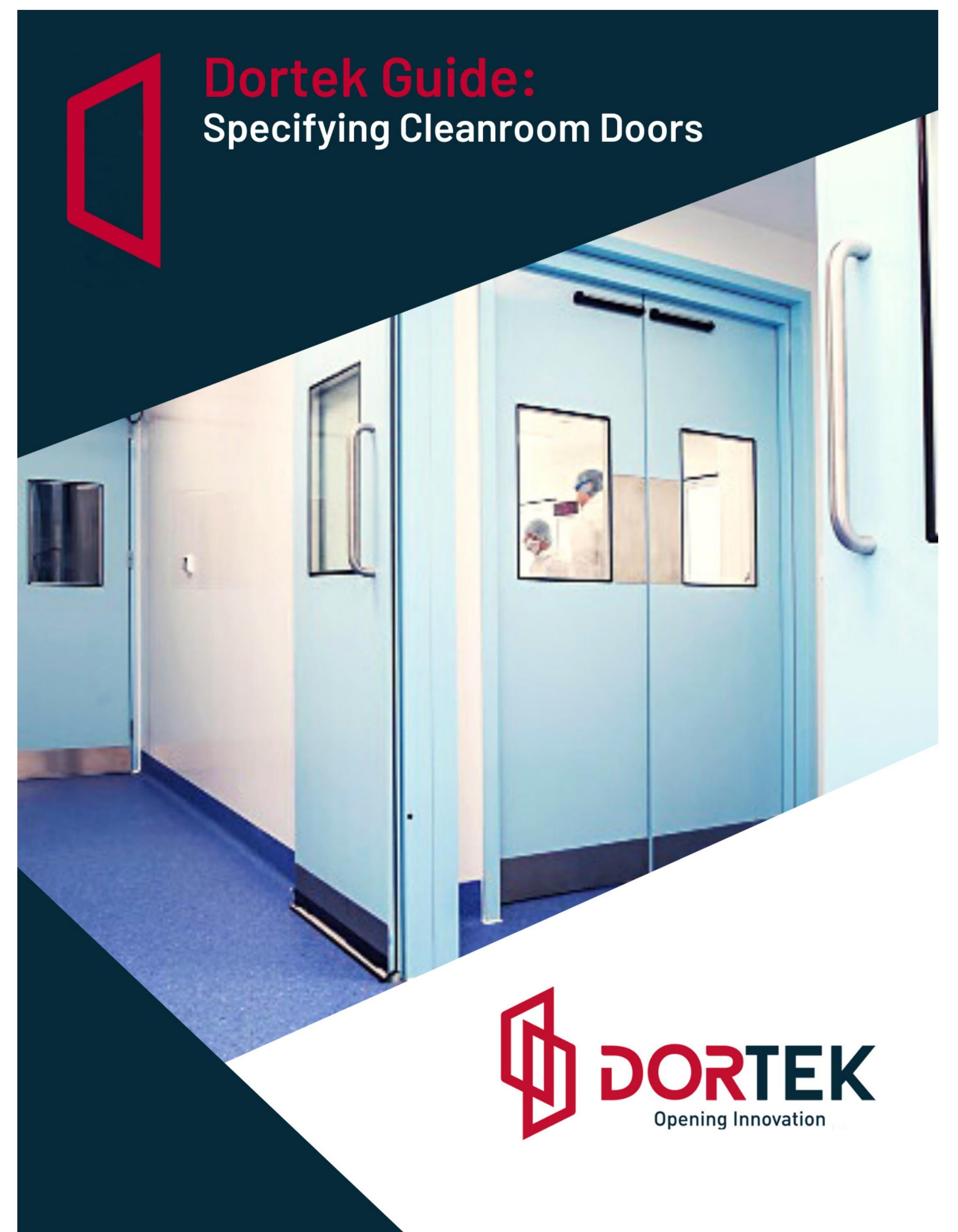 Specifying Cleanroom Doors by Dortek Hygienic Doors - Issuu