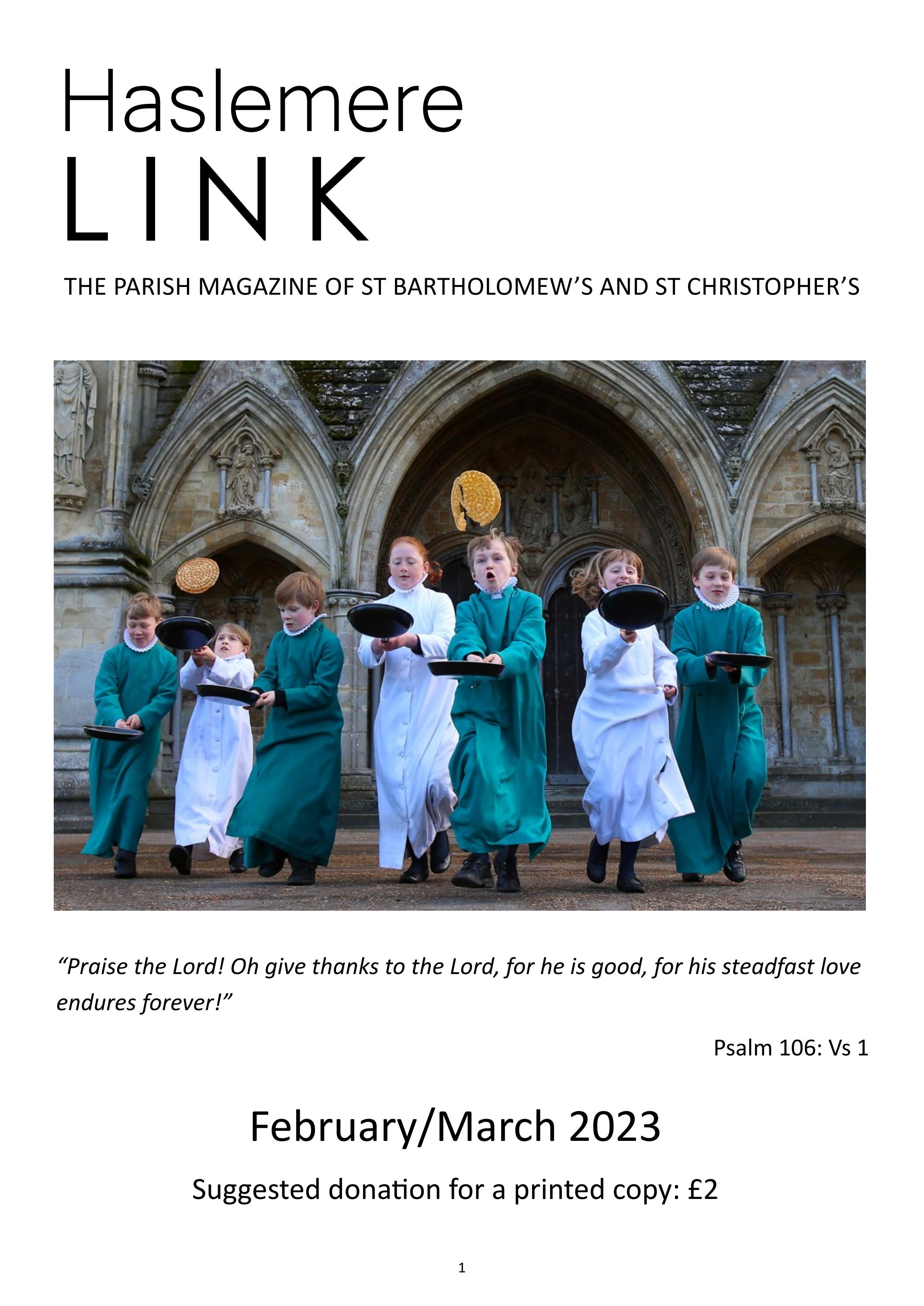 Haslemere Parish Link Magazine February - March 2023 by haslemereparish ...