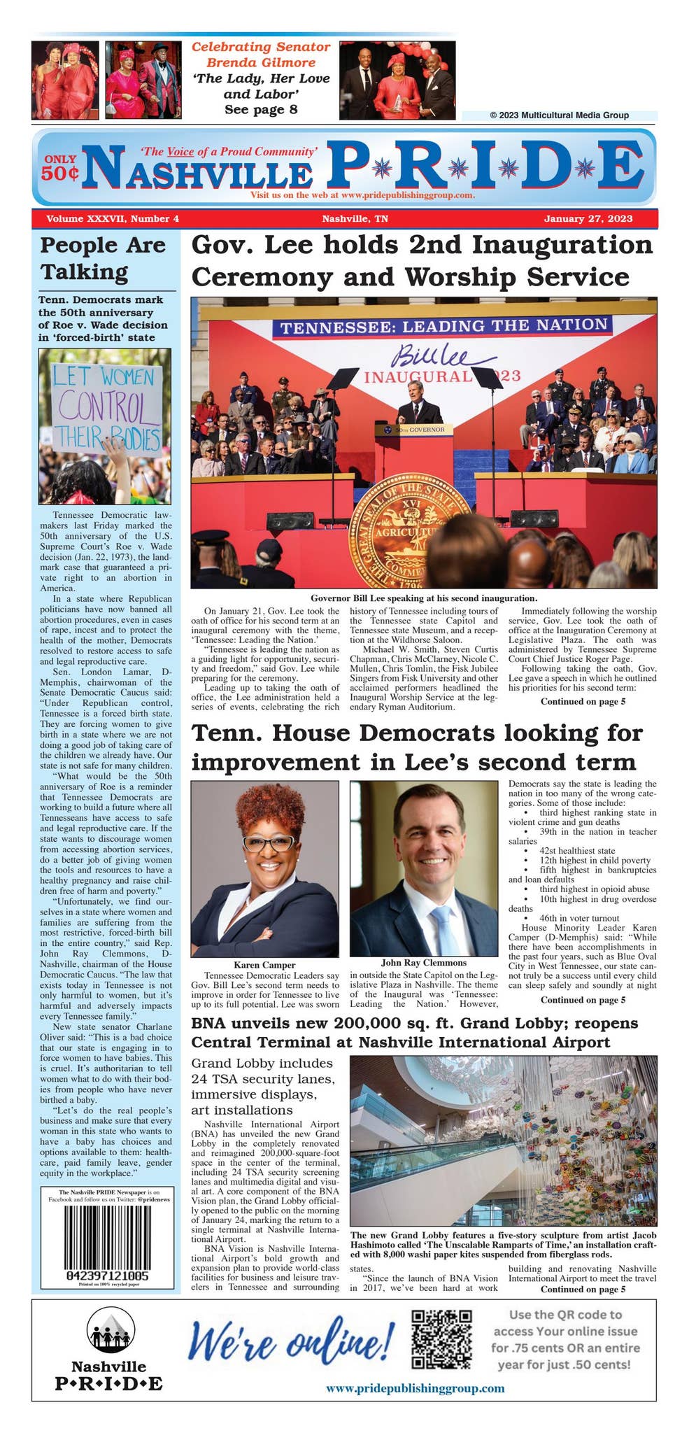 Nashville Pride January 27, 2023 by Nashville Pride Newspaper - Issuu
