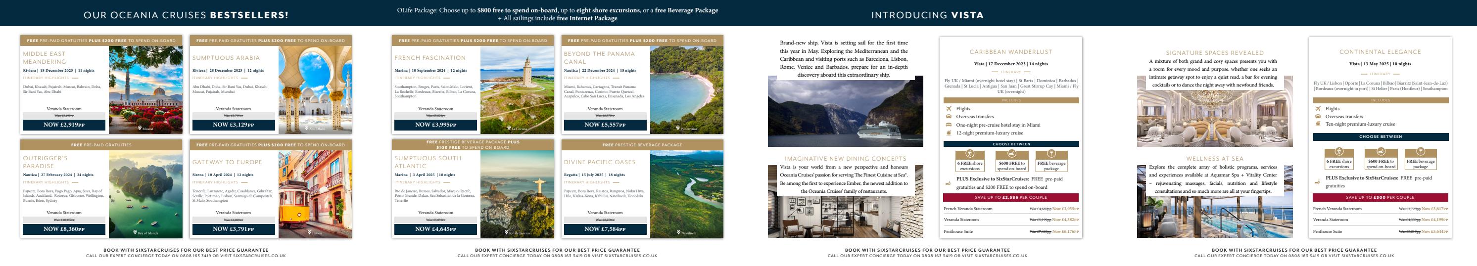 SixStarCruises - Oceania February brochure by WTH (UK) Ltd - Issuu