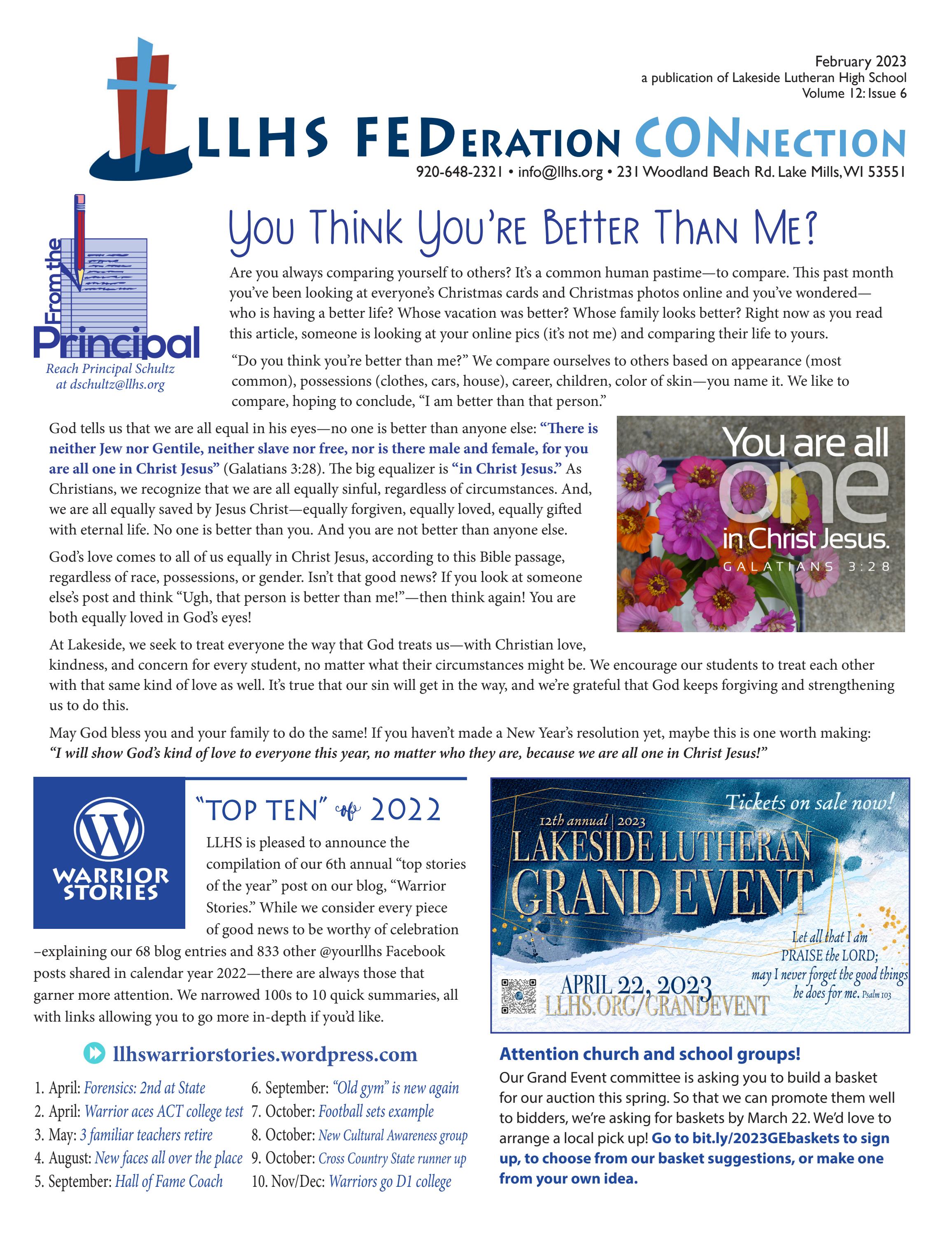 23.02 LLHS FedCon, February 2023 by LLHS - Issuu