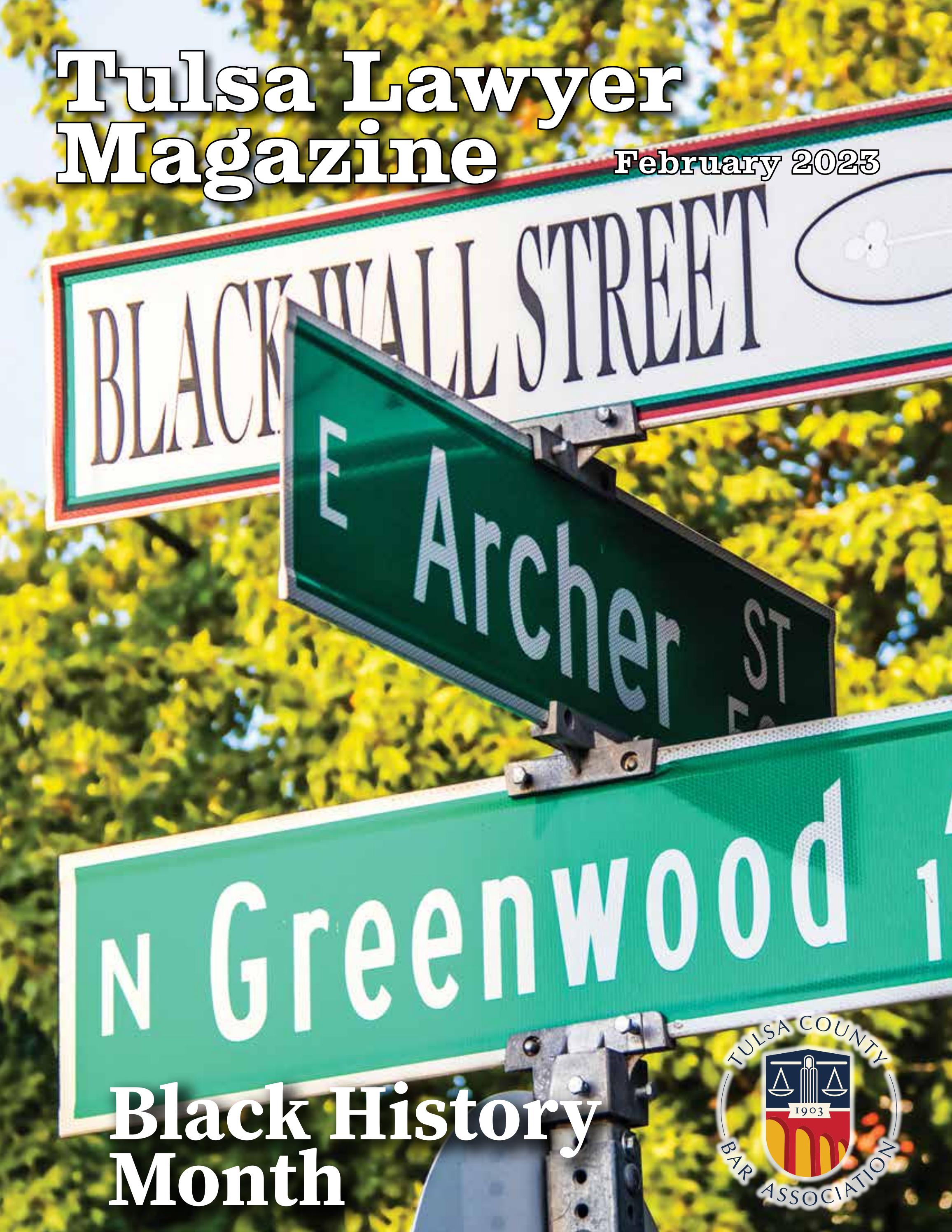 Feb 2023 Tulsa Lawyer Magazine - Corrected by Tulsa County Bar ...