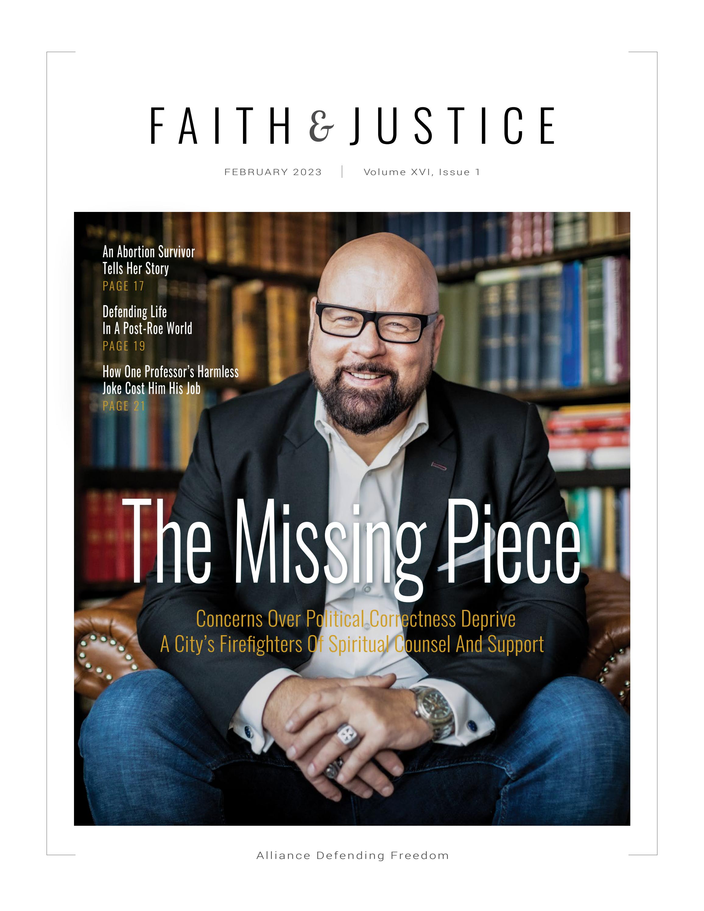 The Missing Piece by Faith & Justice - Issuu