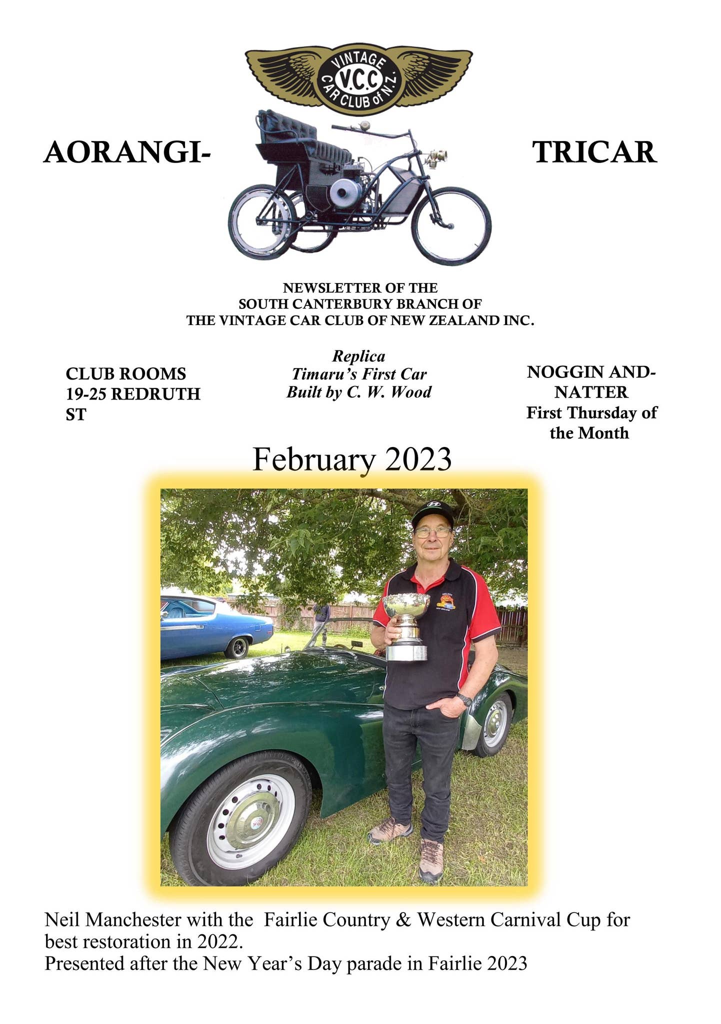 VCC STH CANTERBURY TRI CAR FEB 2023 by Vintage Car Club of New Zealand ...