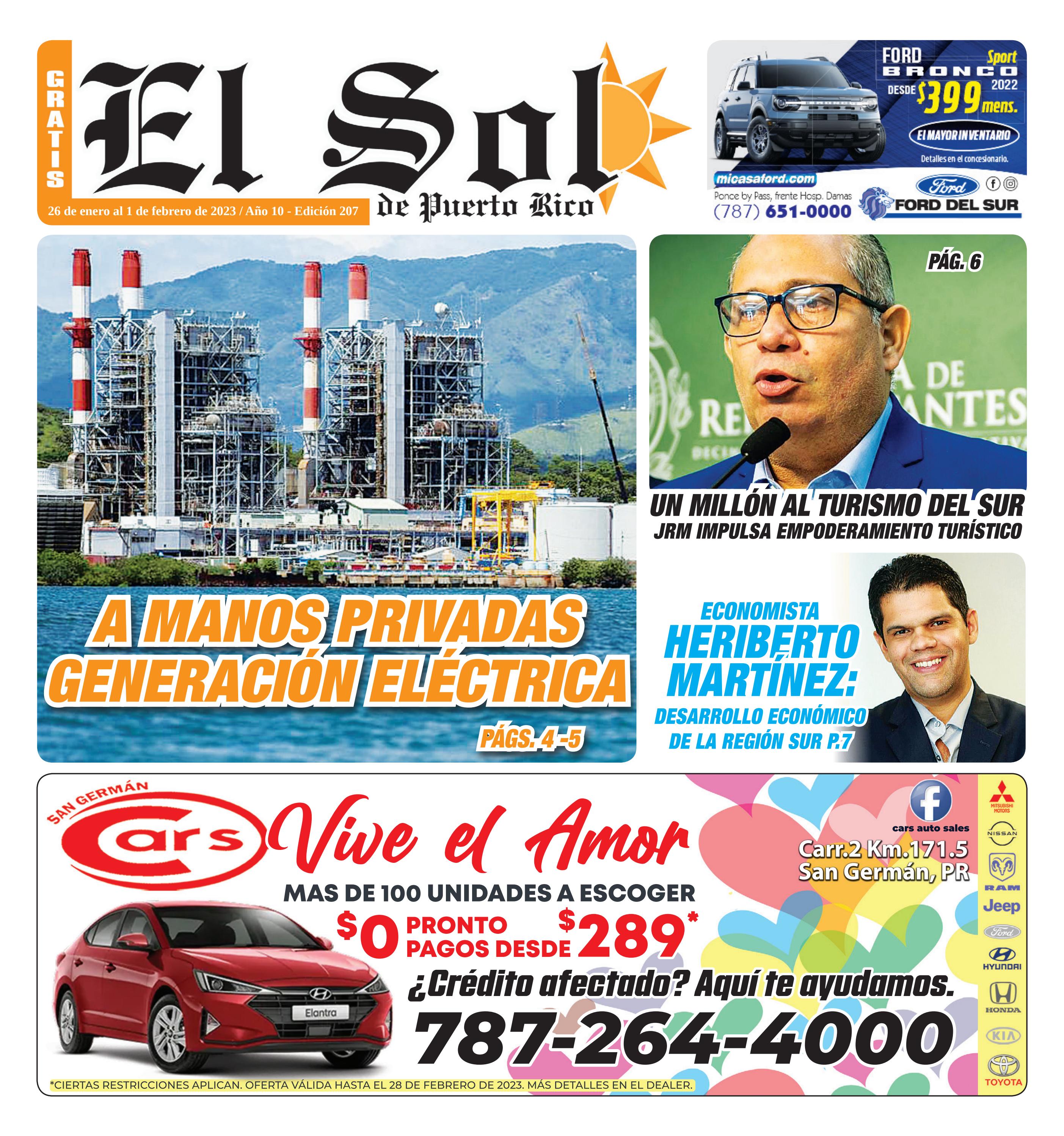 Periódico El Sol de Puerto Rico #207 by El Sol de PR - Issuu