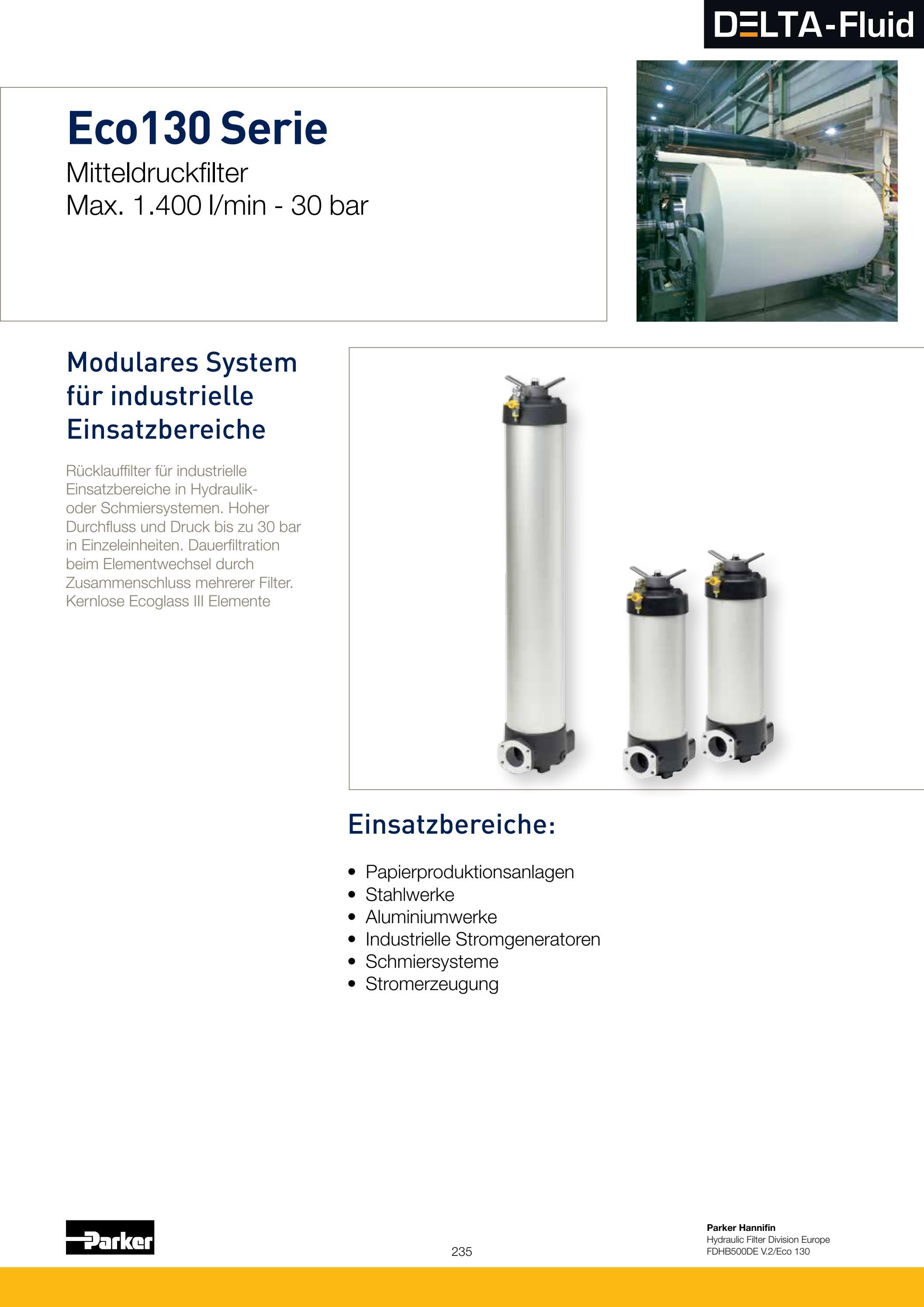 Eco 130 Serie 1405-fdhb500-DE by deltafluid - Issuu
