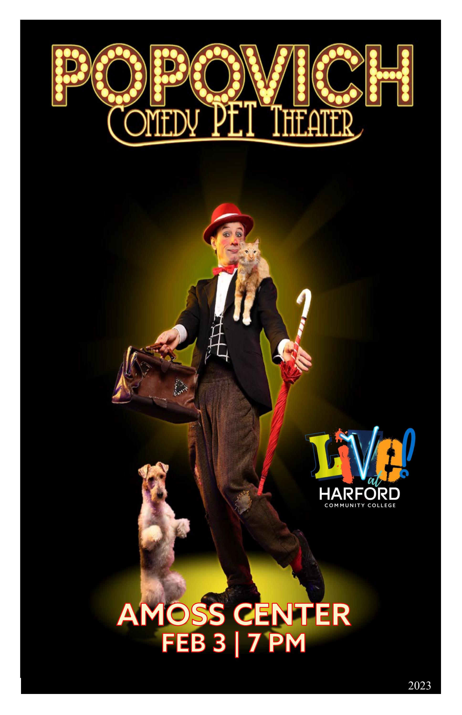 POPOVICH COMEDY PET THEATER PLAYBILL by HarfordEvents - Issuu