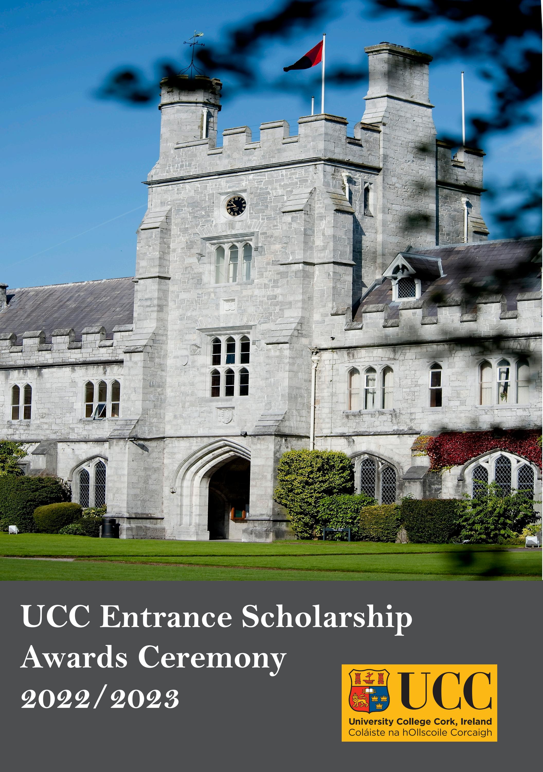 UCC Entrance Scholarship Awards 2022/23 -2 by discoverUCC - Issuu