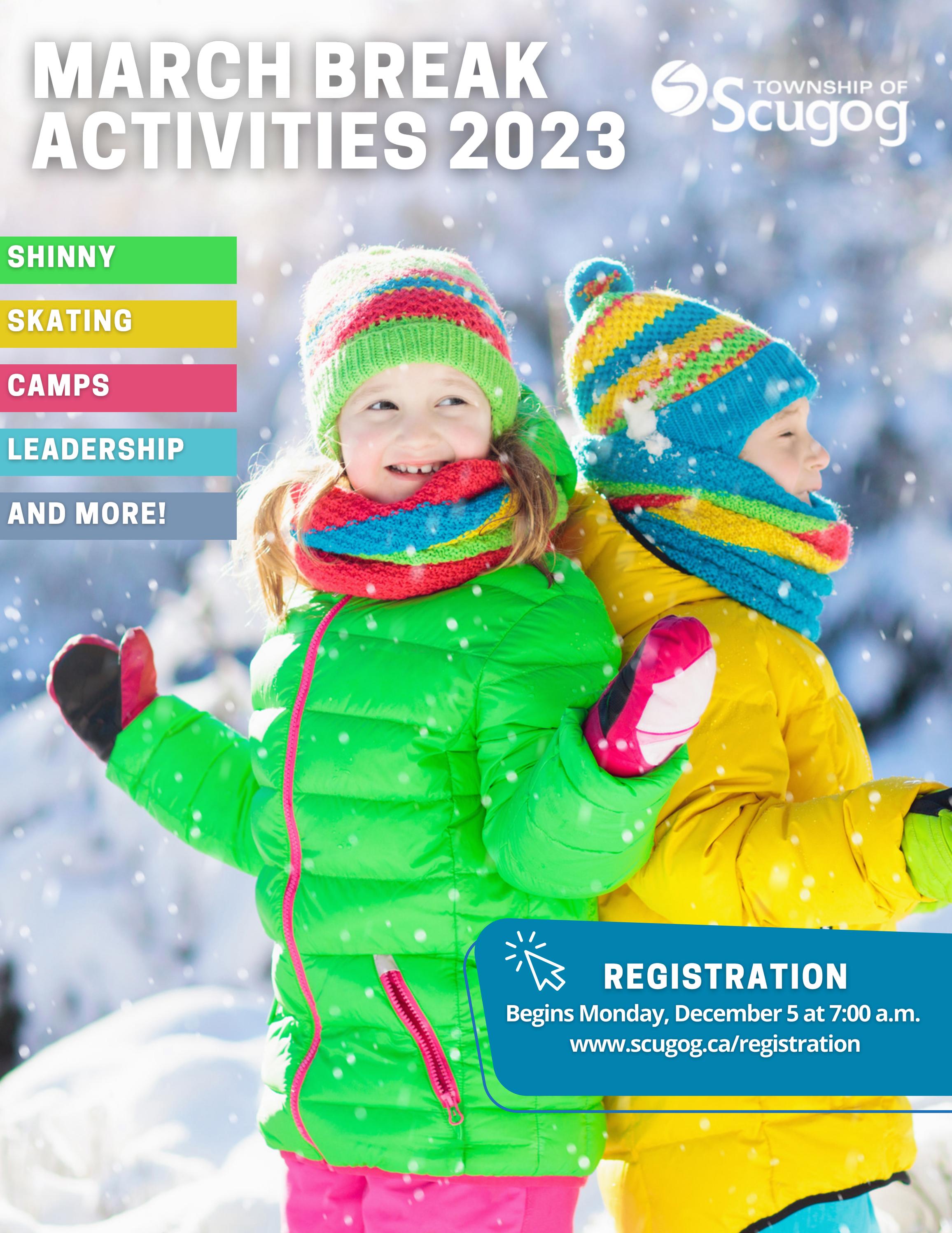 Scugog March Break Activities 2023 by twpofscugog - Issuu