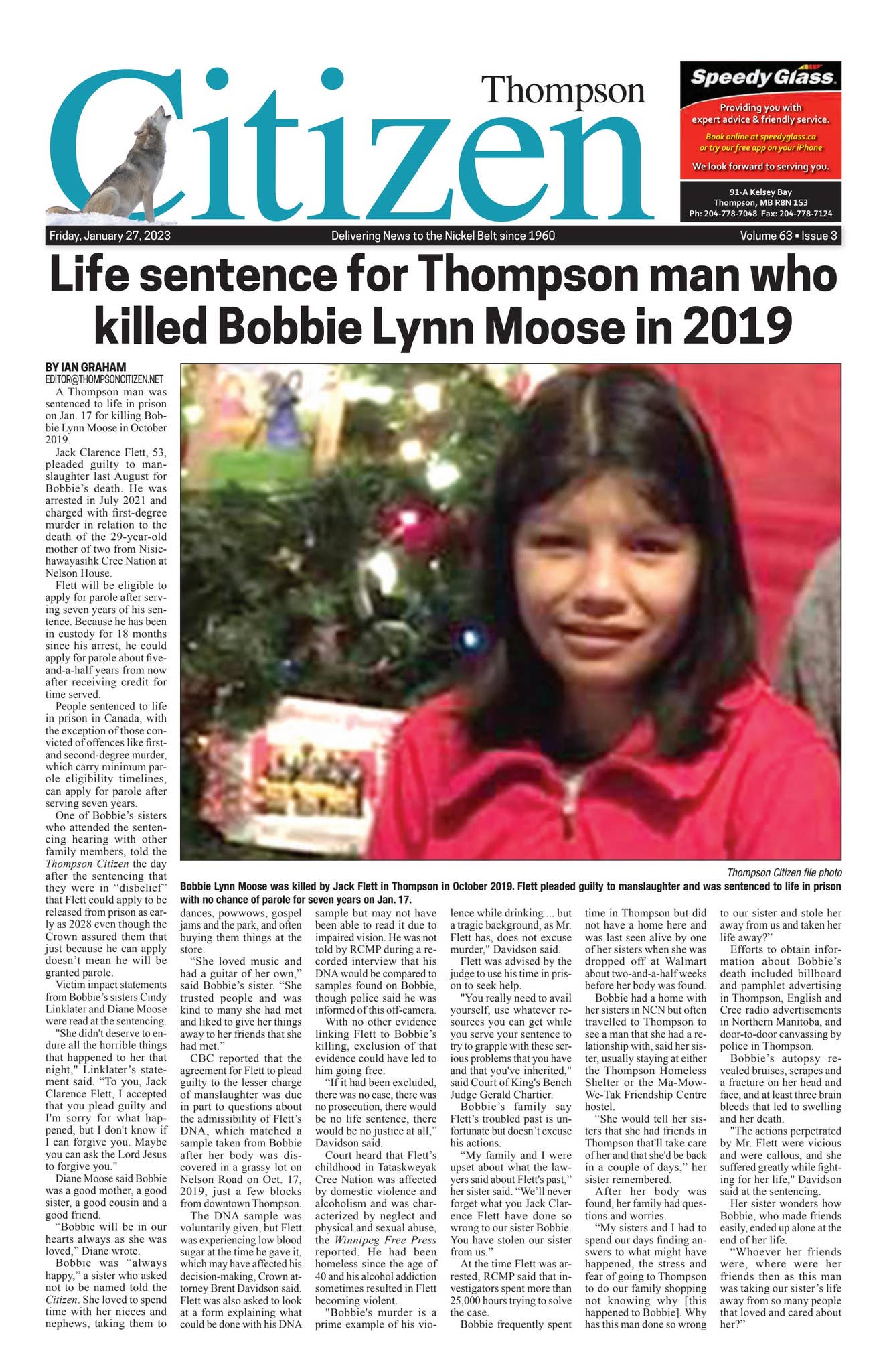 January 27 2023 by Thompson Citizen - Issuu