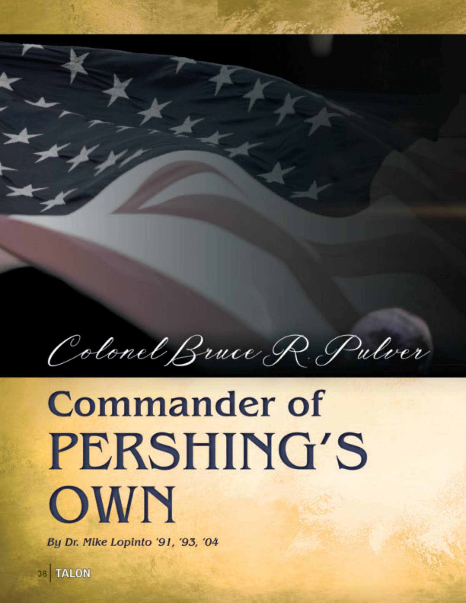 COL Bruce Pulver leads Pershing's Own by The University of Southern ...