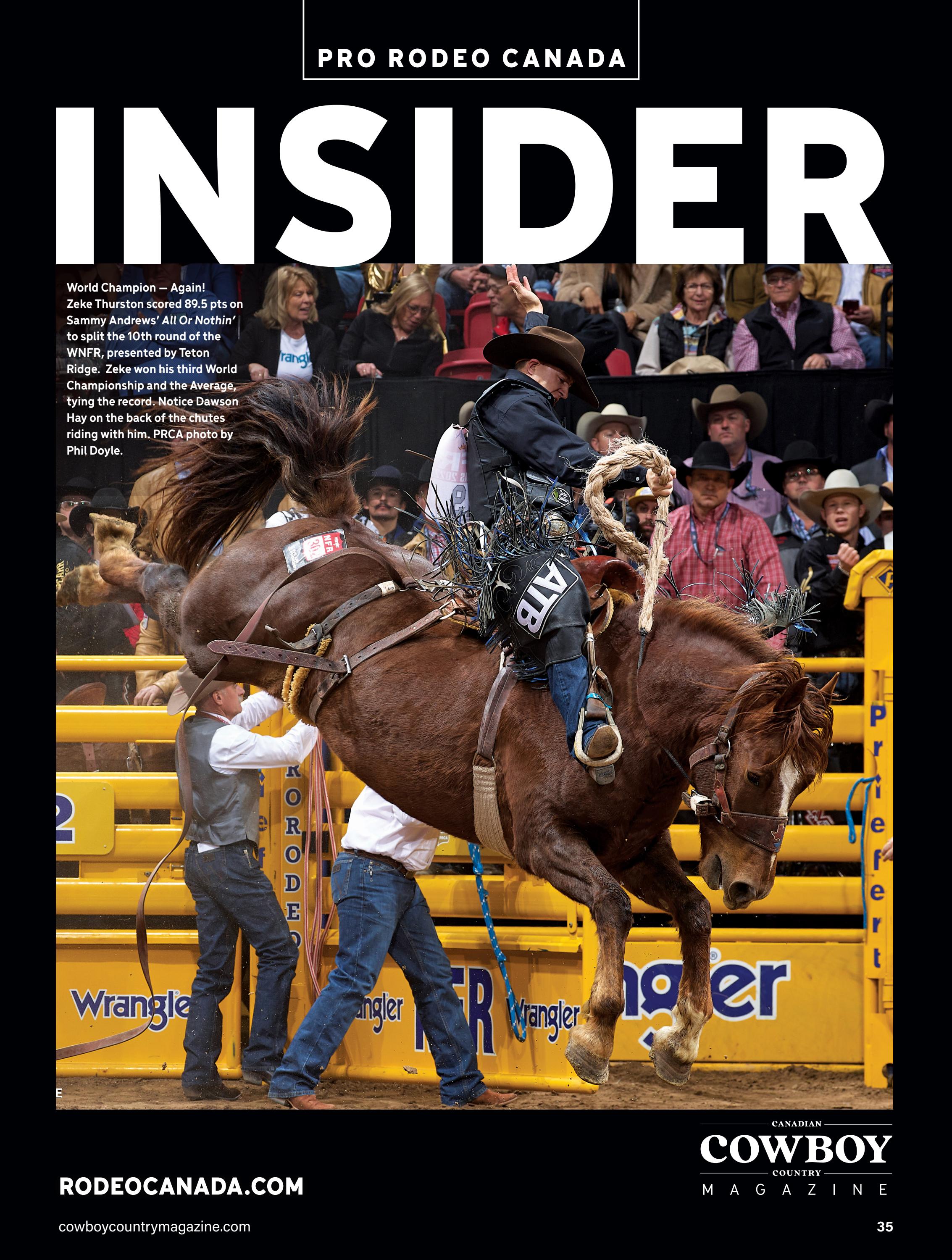 Pro Rodeo Canada Insider February/March 2023 by Tanner Young Publishing ...