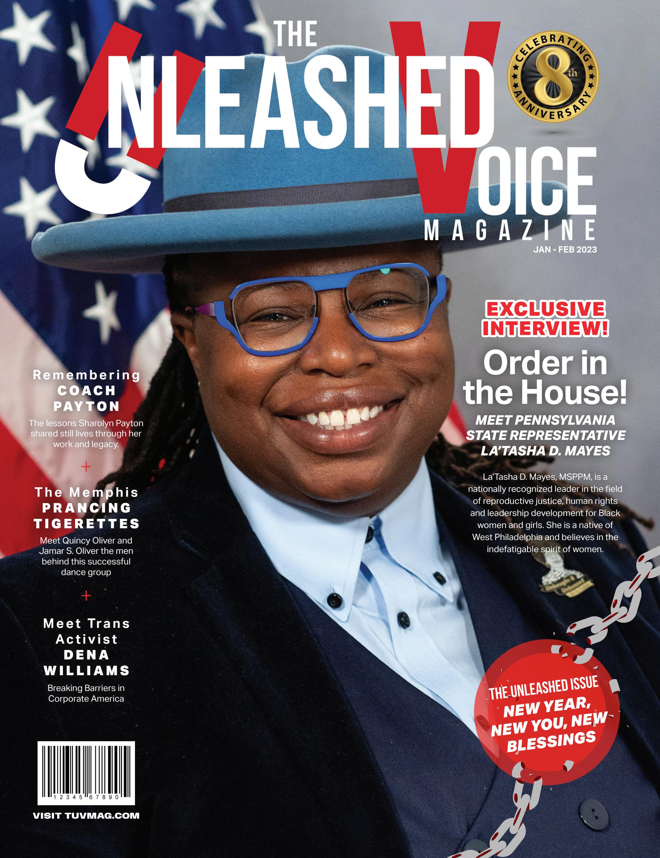 The Unleashed Voice Magazine January 2023 Issue featuring Pennsylvania ...