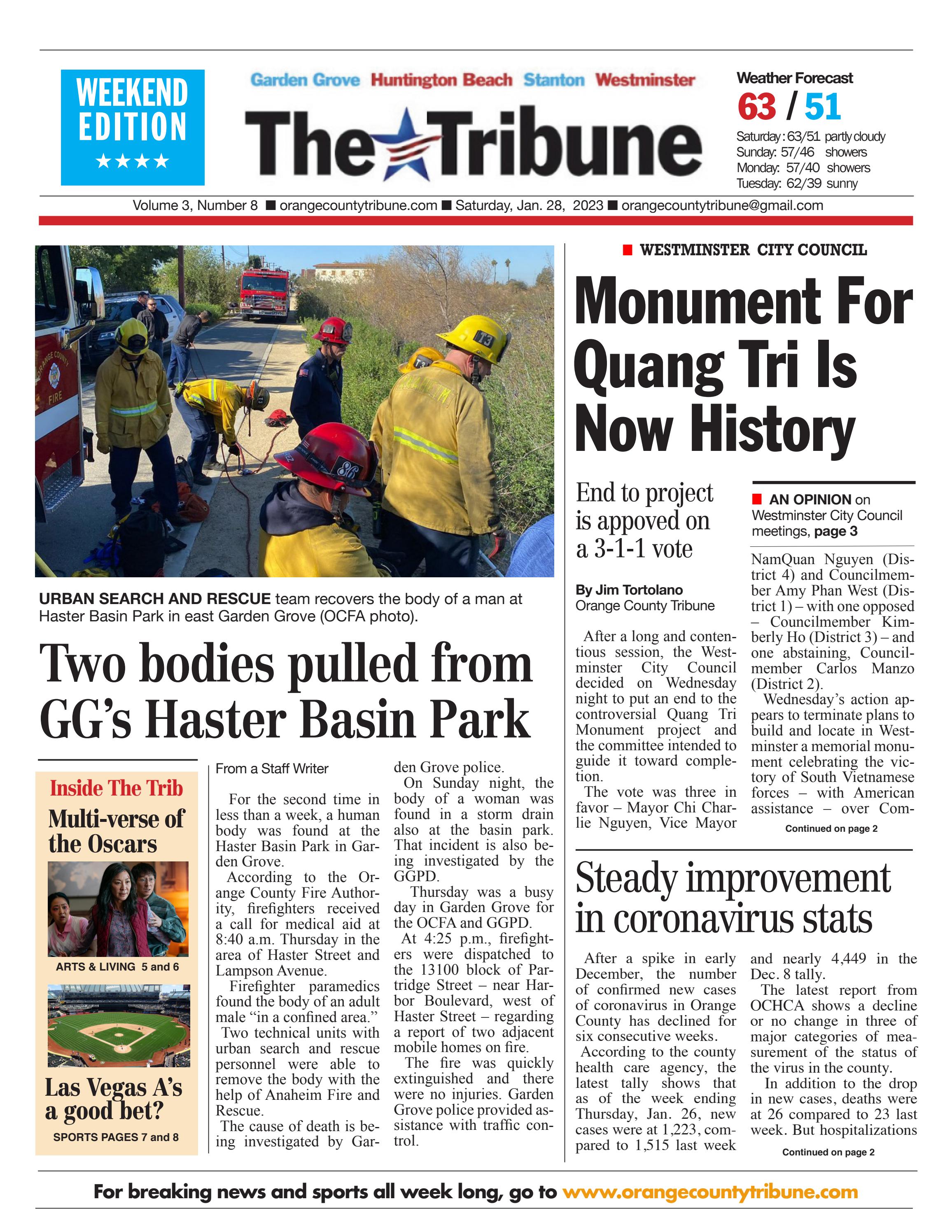 The Orange County Tribune Jan. 28, 2023 by orangecountytribune - Issuu
