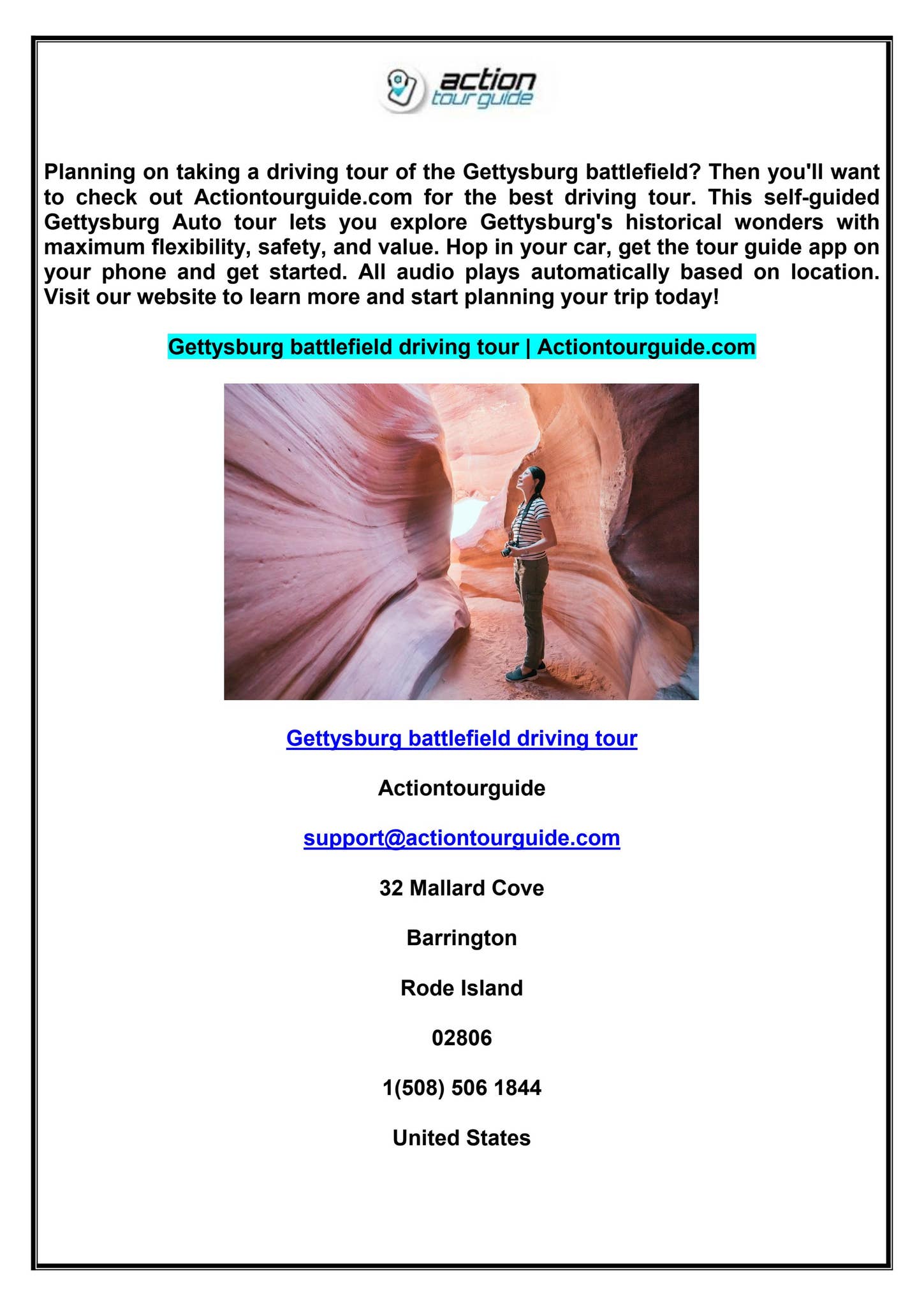 Gettysburg battlefield driving tour | Actiontourguide.com by actiontour ...