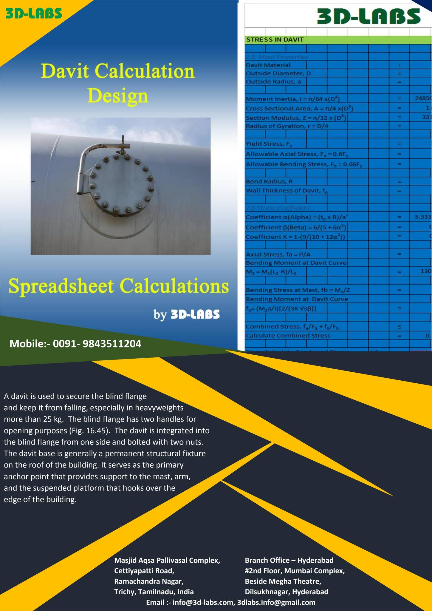 Davit Design Calculation by Design Manager - Issuu