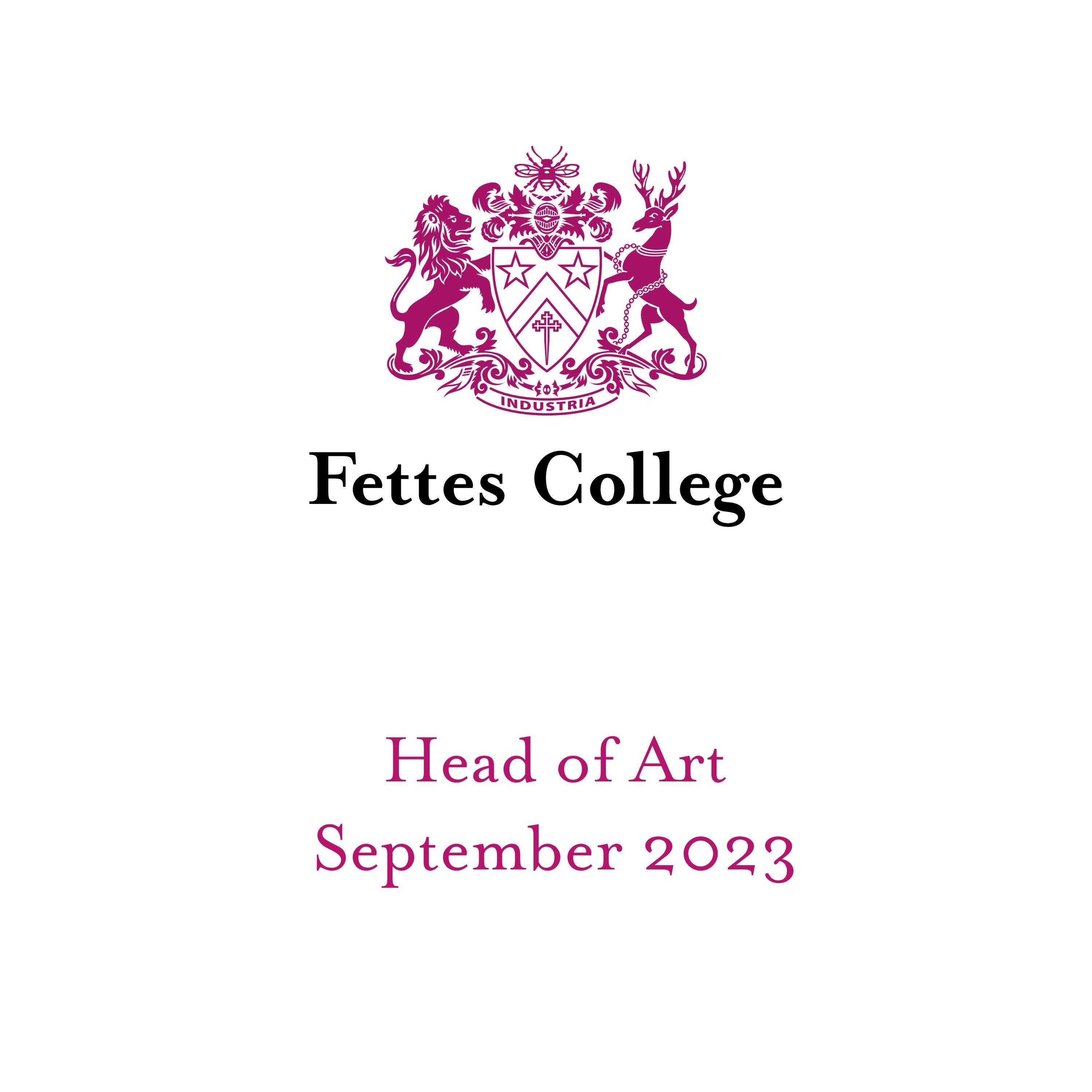 Head of Art by Fettes_College - Issuu