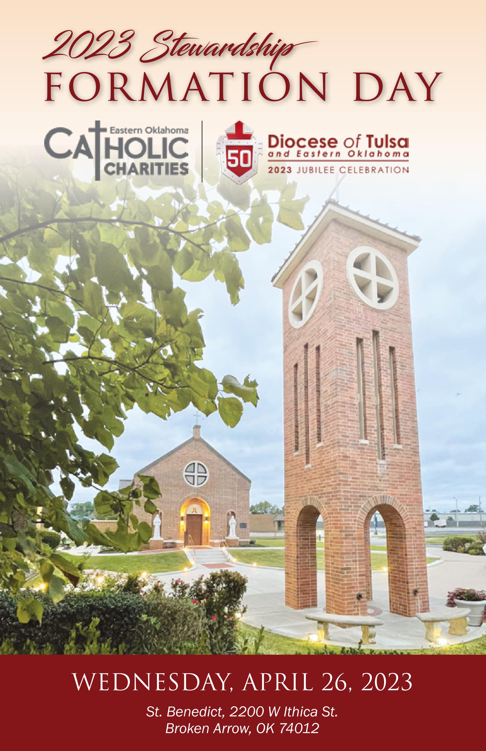 Diocese of Tulsa 2023 Stewardship Formation Day Brochure by Catholic ...
