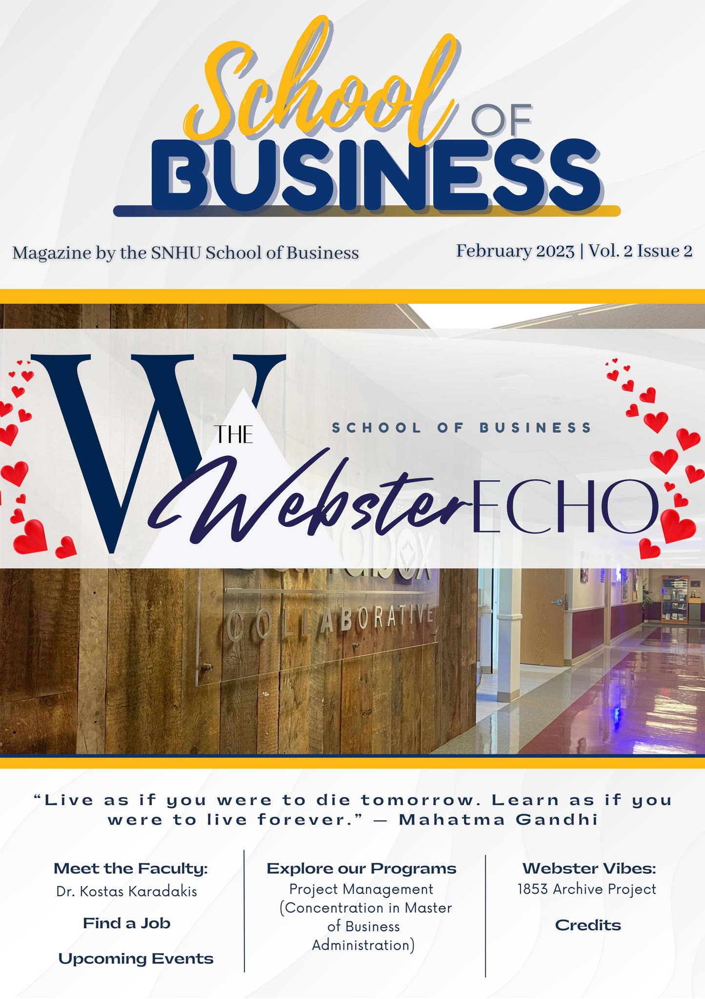 The Webster Echo - SNHU School of Business February 2023 by SNHU School ...