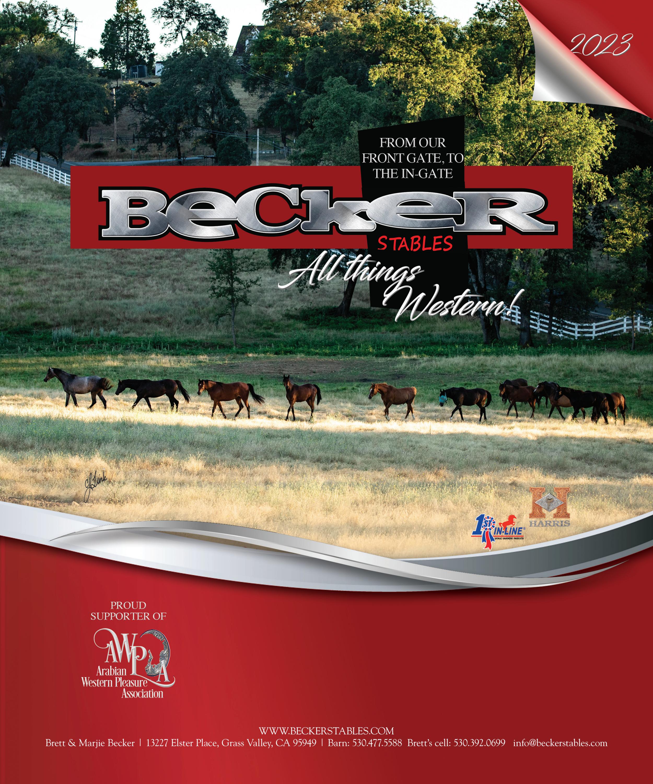 AHT Vol.53, No.1 - Becker Stables by Arabian Horse Times - Issuu