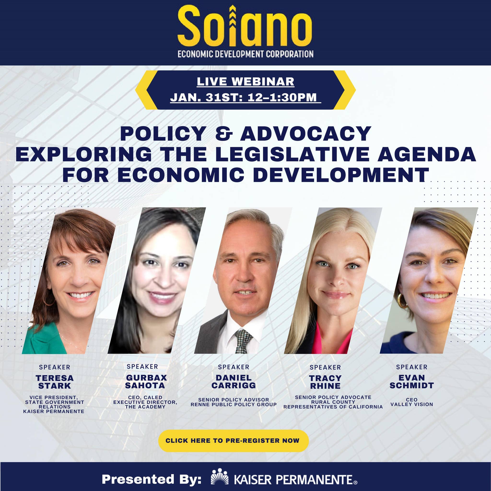 Solano EDC Jan. 31st Speaker Series Webinar: Presented By Kaiser ...