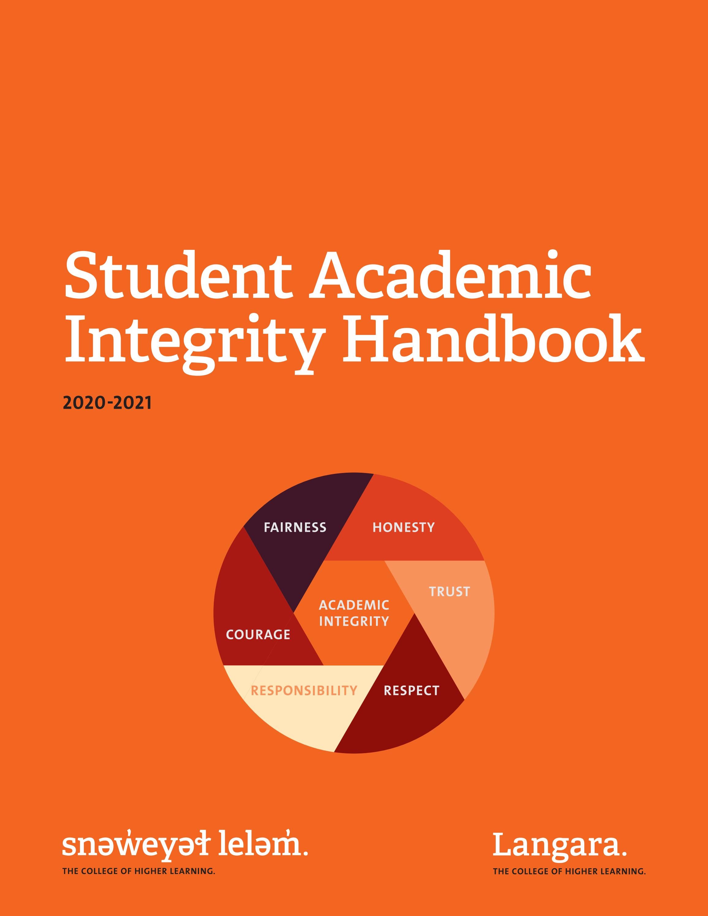 Langara College Student Academic Integrity Handbook by Langara College ...