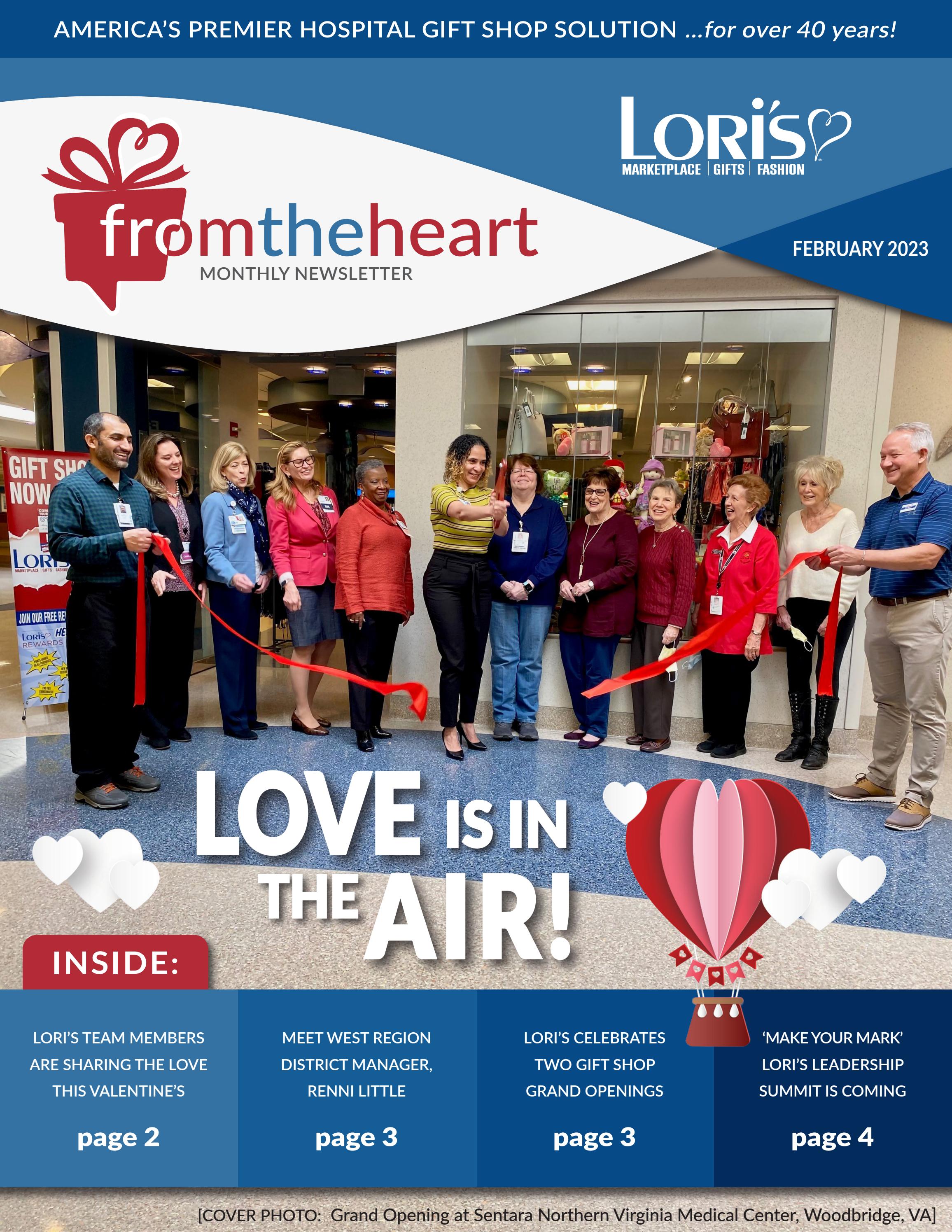 FEBRUARY 2023 From the Heart Newsletter by lorisgifts - Issuu