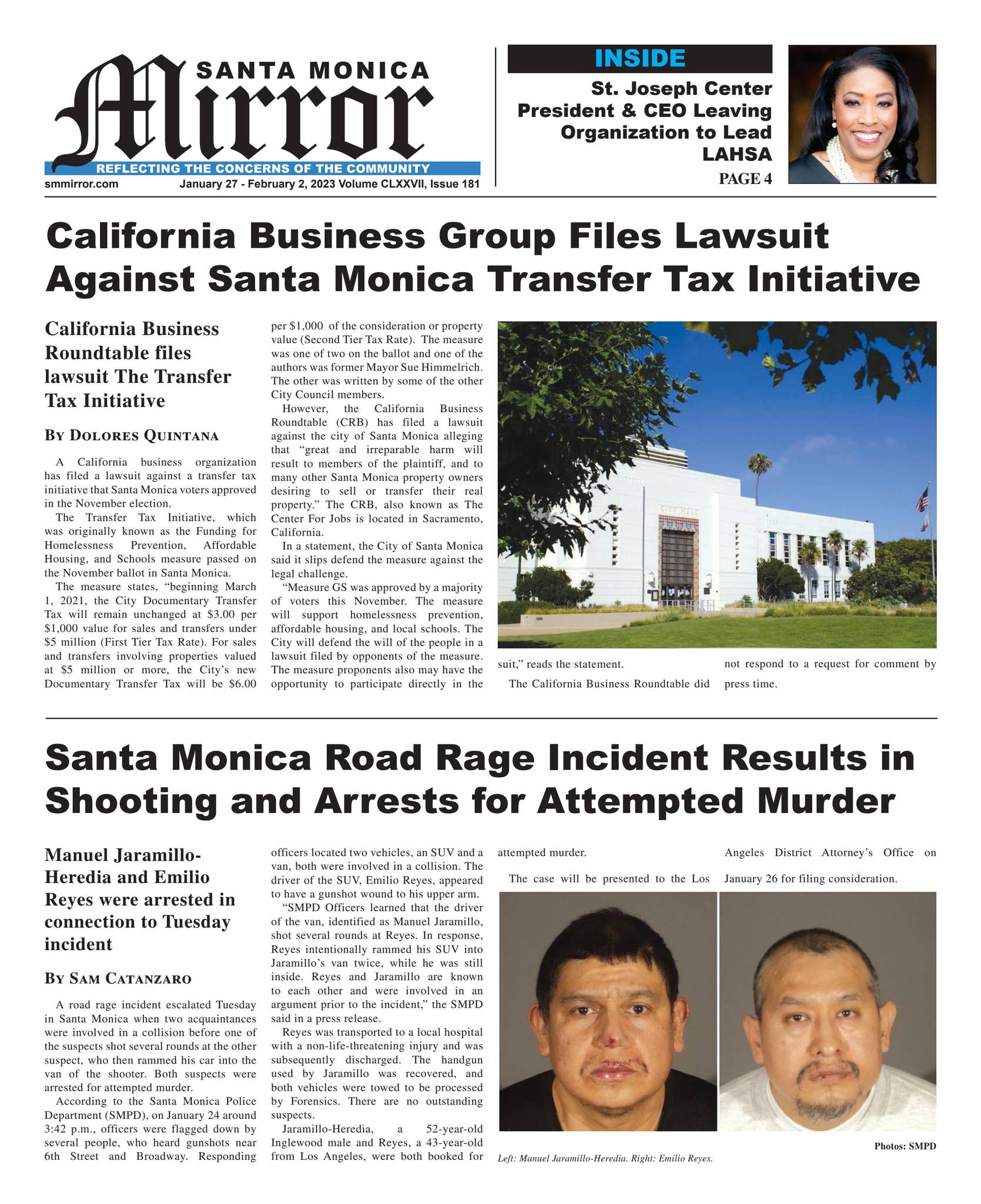 Santa Monica Mirror 1.27.23 by Mirror Media Group/ Modoc Media ...