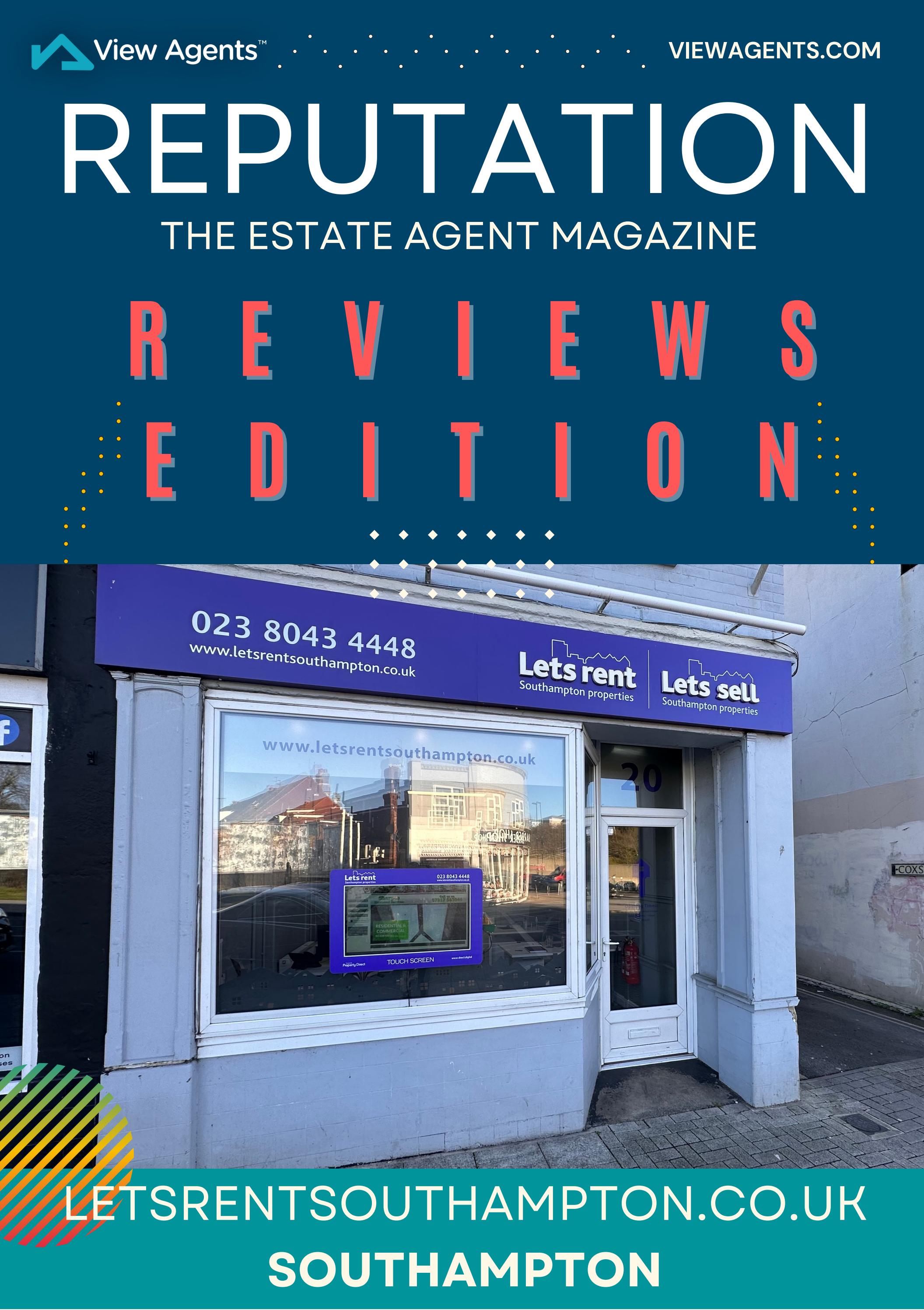 Lets Rent Southampton - Reputation The Estate Agent Magazine REVIEWS ...