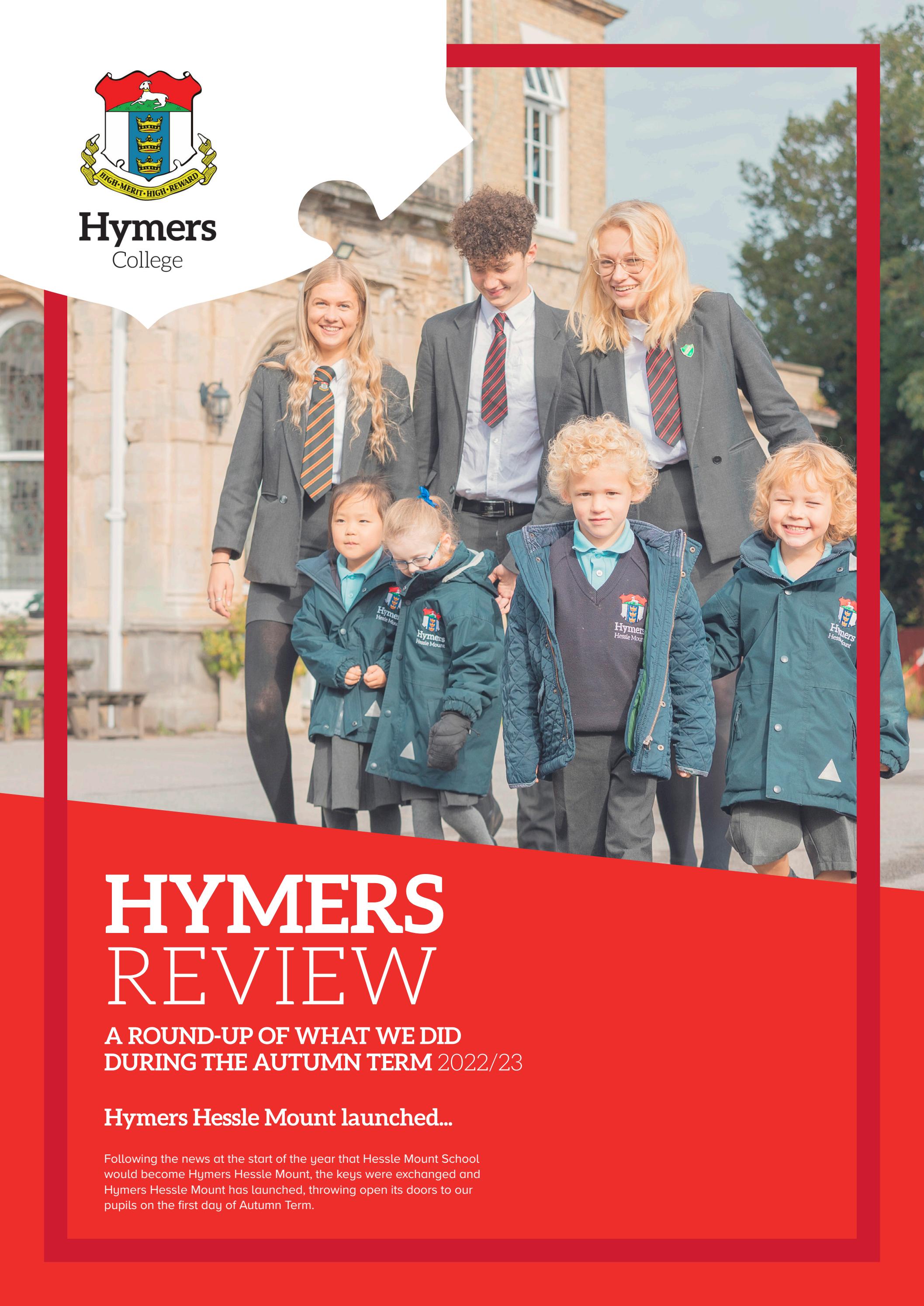 Hymers Review Autumn Term 2022-23 by Hymers College - Issuu
