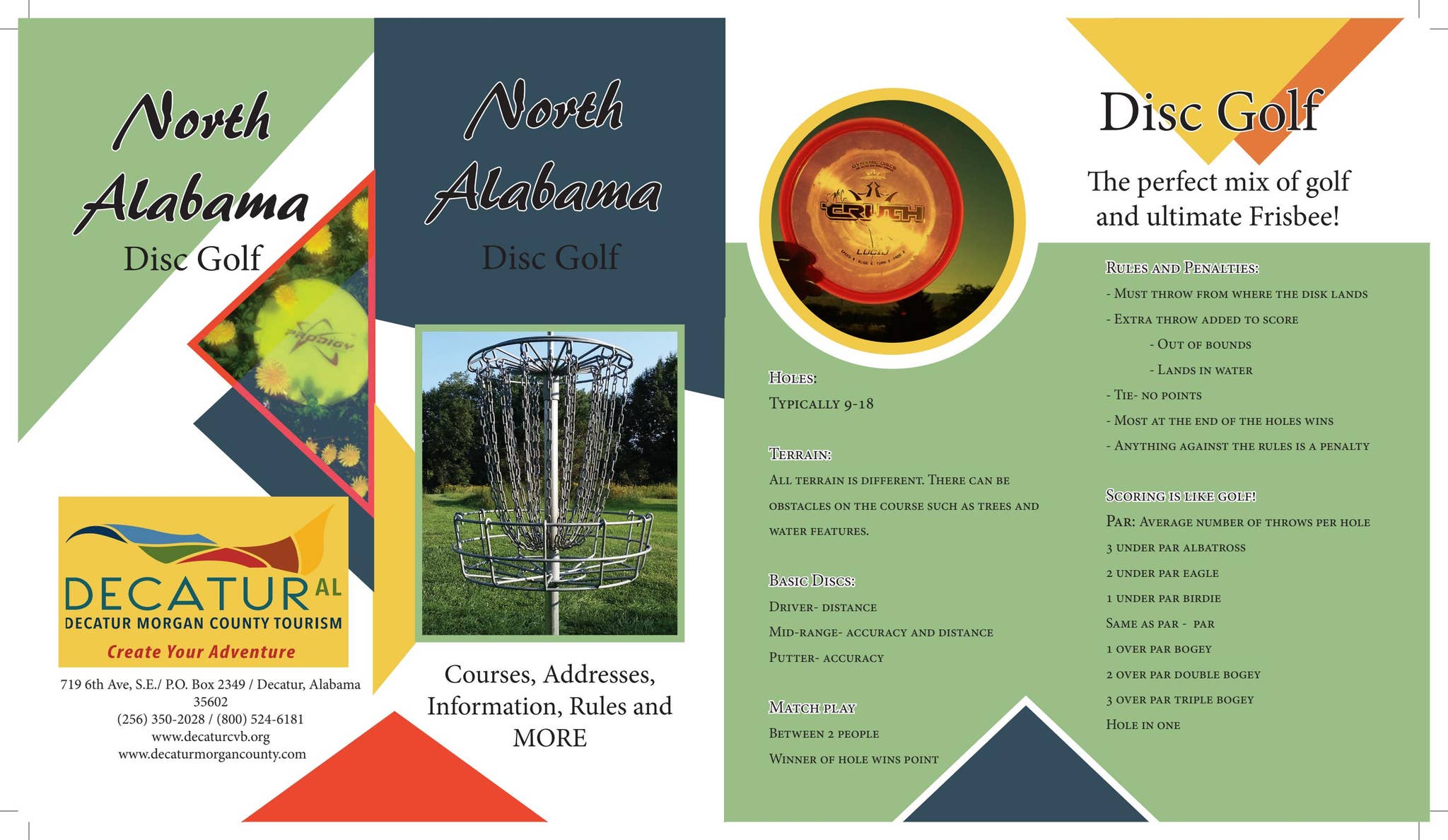 Disc Golf in MoCo by VisitDecaturAL - Issuu