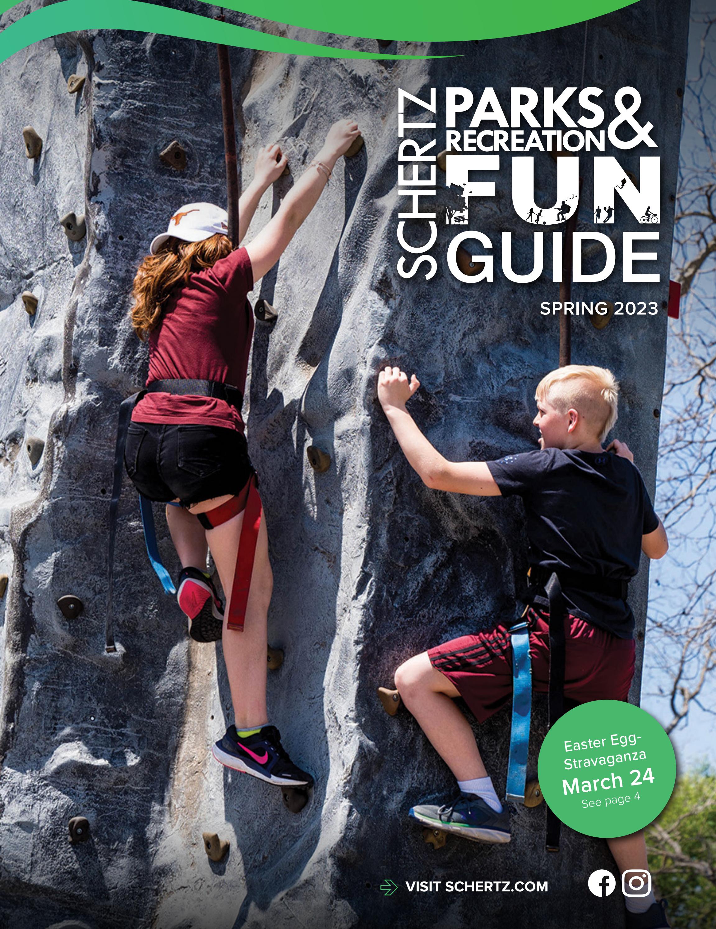Schertz Parks & Recreation Spring 2023 FUN Guide by City of Schertz - Issuu