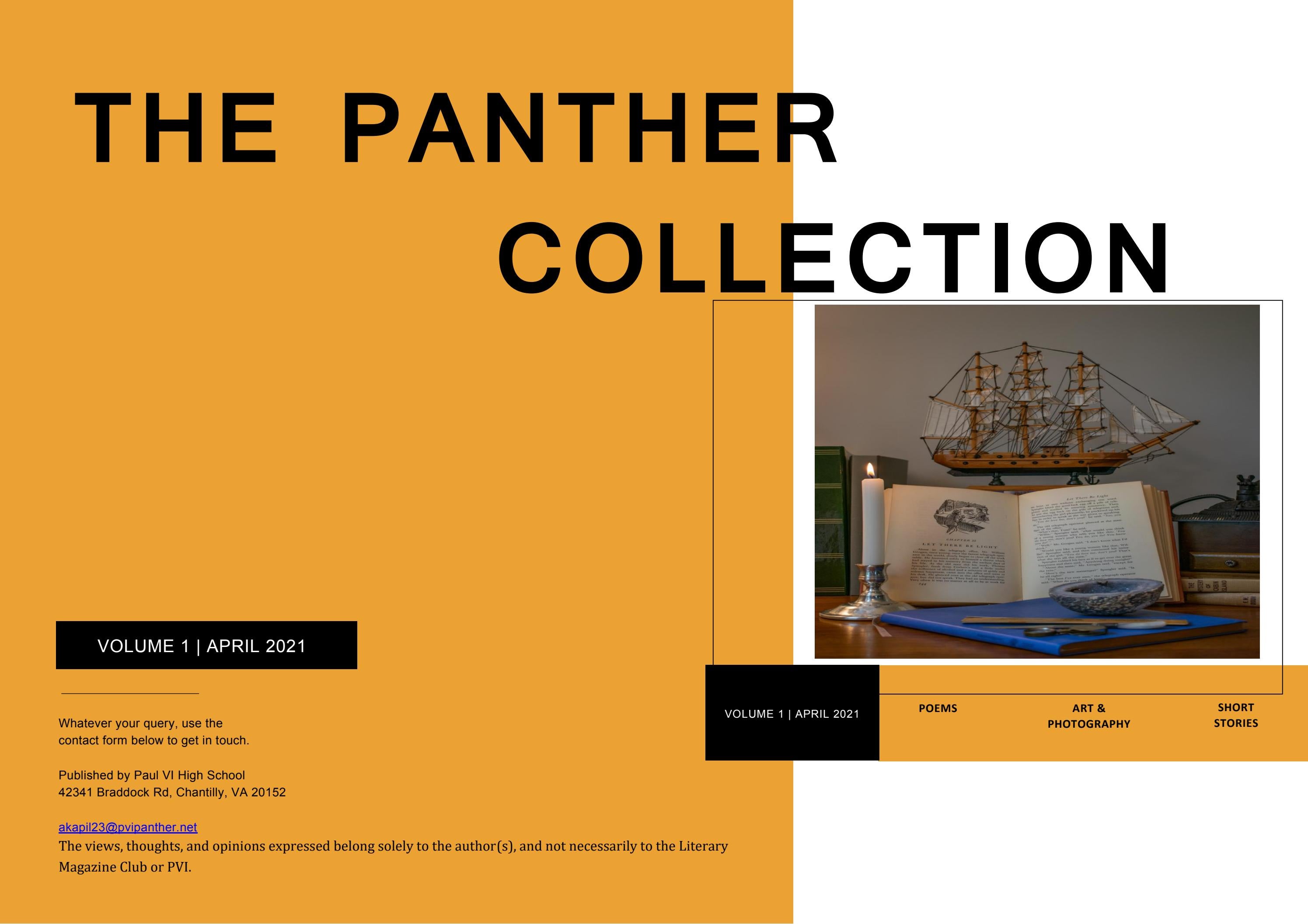 Panther Collection - Volume 1 - April 2021 by St. Paul VI Catholic High ...