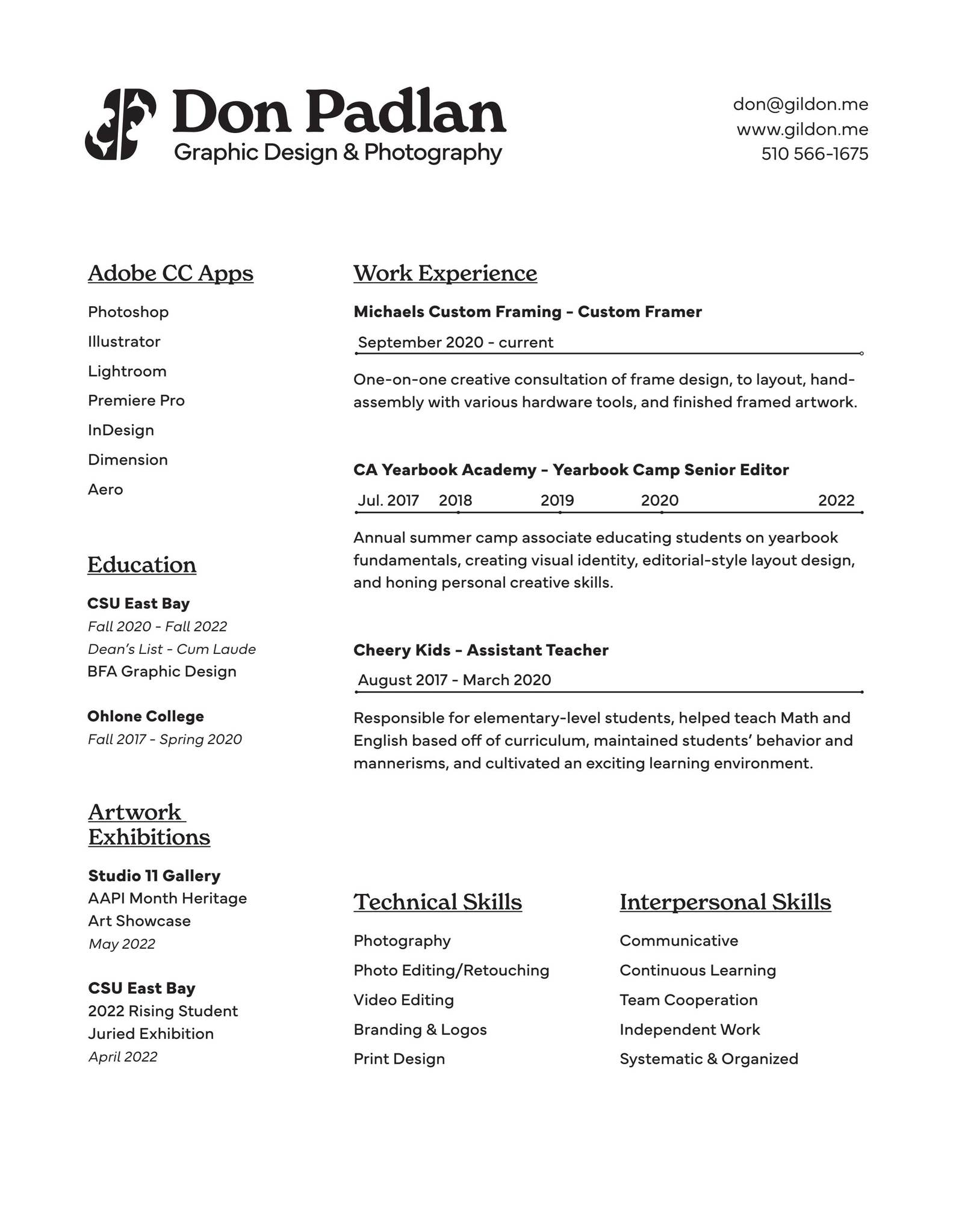 Don Padlan's Resume by Don Padlan - Issuu