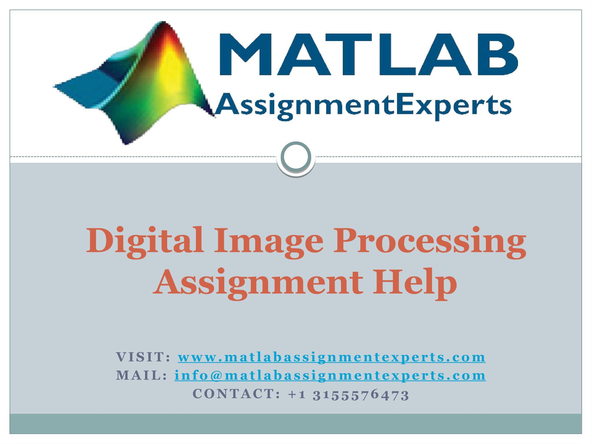 Digital Image Processing Assignment Help by Matlab Assignment Experts - Issuu
