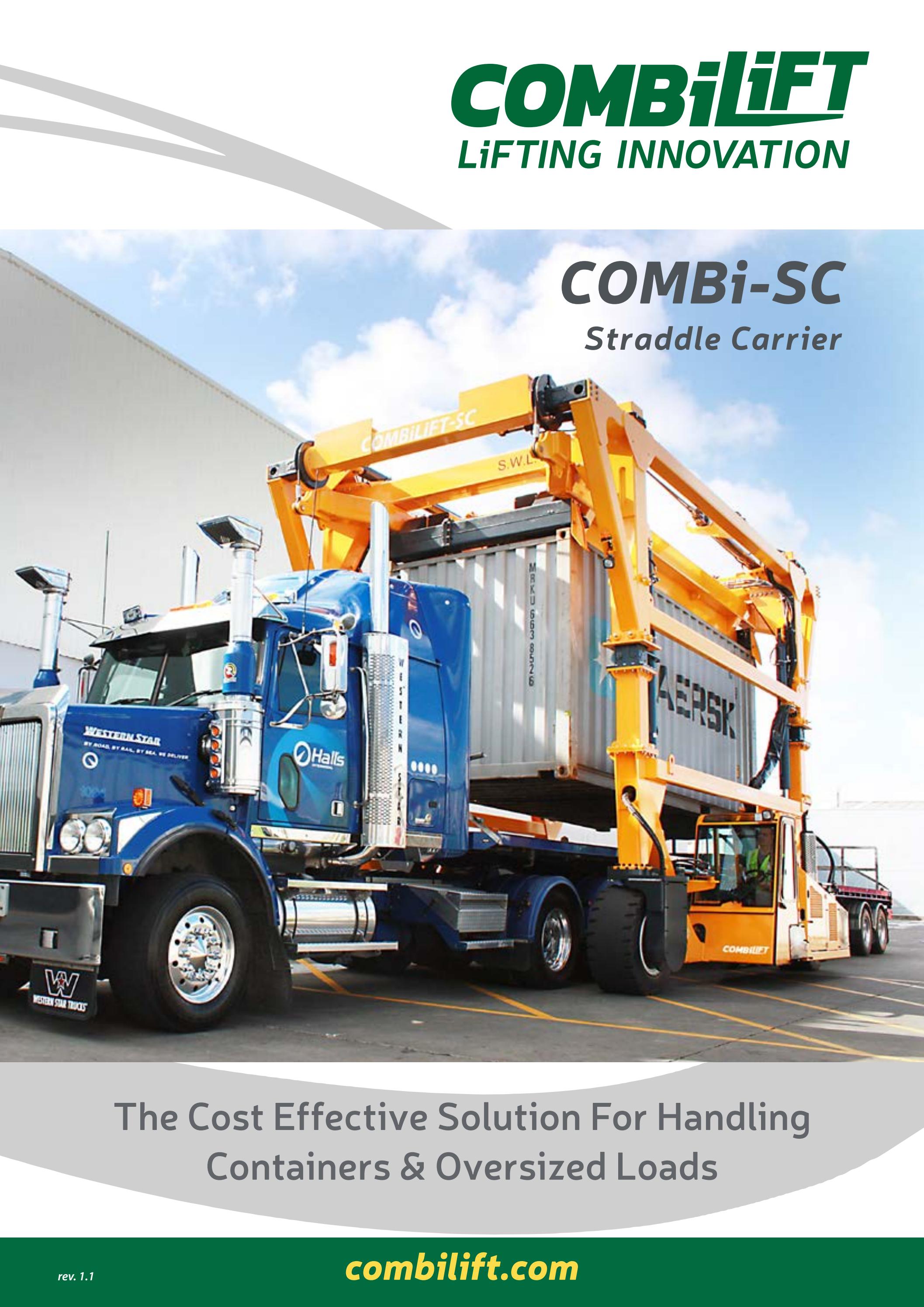 Combilift Straddle datablad by Protruck - Issuu