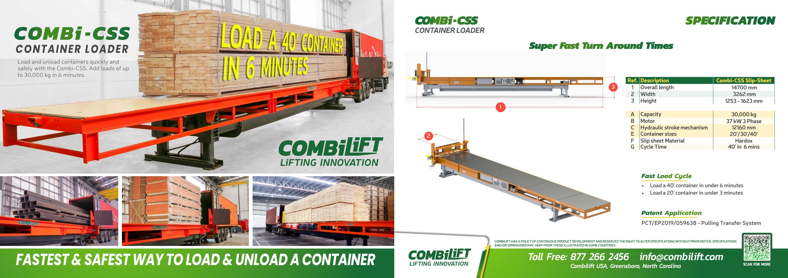 Combilift CSS brochure by Protruck - Issuu