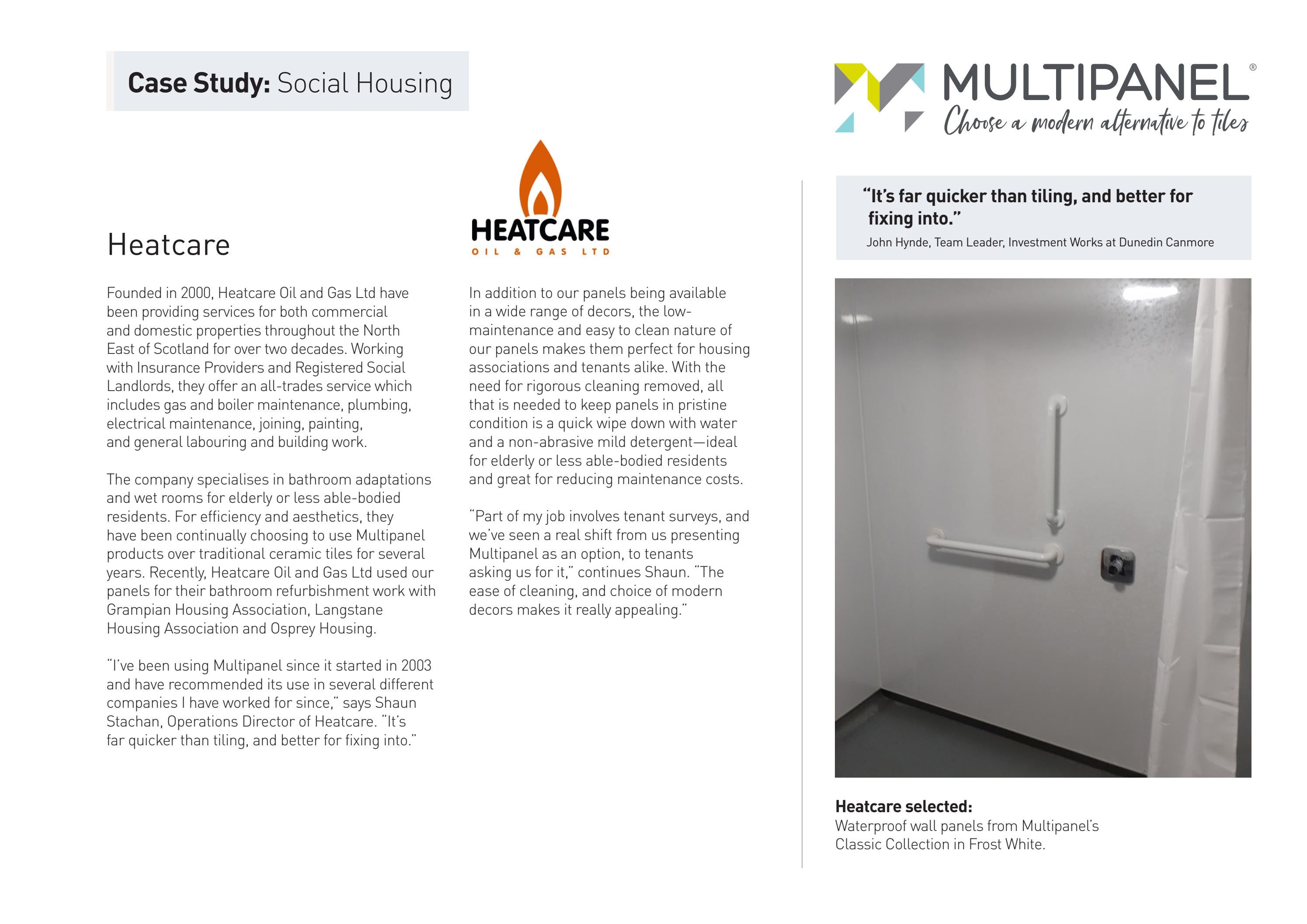 Heatcare Oil and Gas Case Study - Multipanel by Multipanel - Issuu