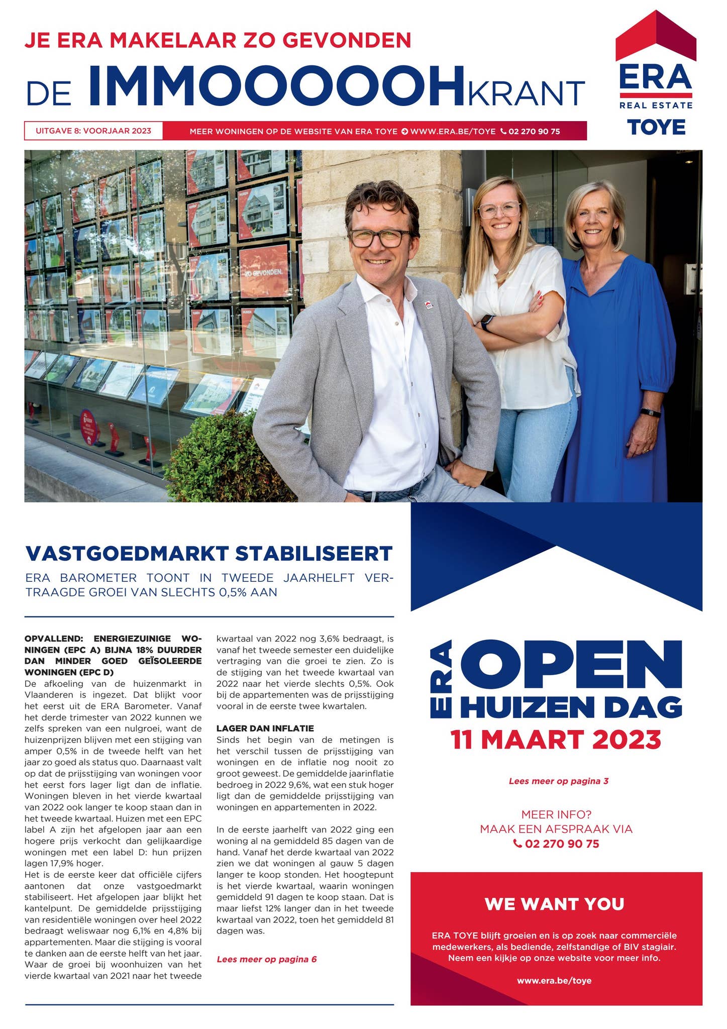 ERA TOYE - De IMMOOOOOHkrant - 2023 Uitgave 8 by ERA Belgium - Issuu
