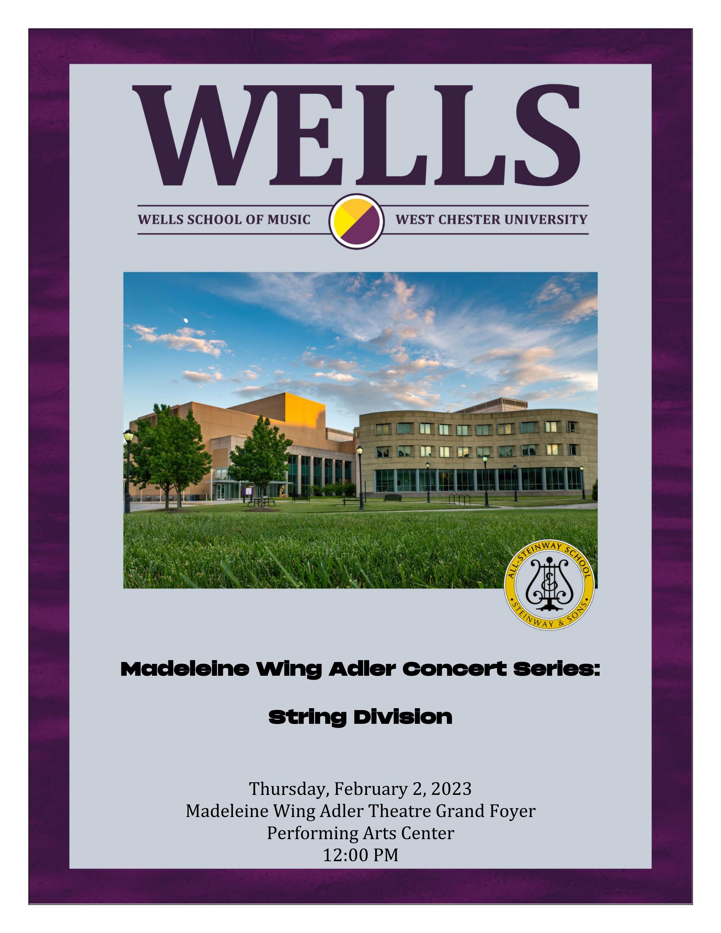 02.02.2023 MWACS Strings by WCU Wells School of Music - Issuu