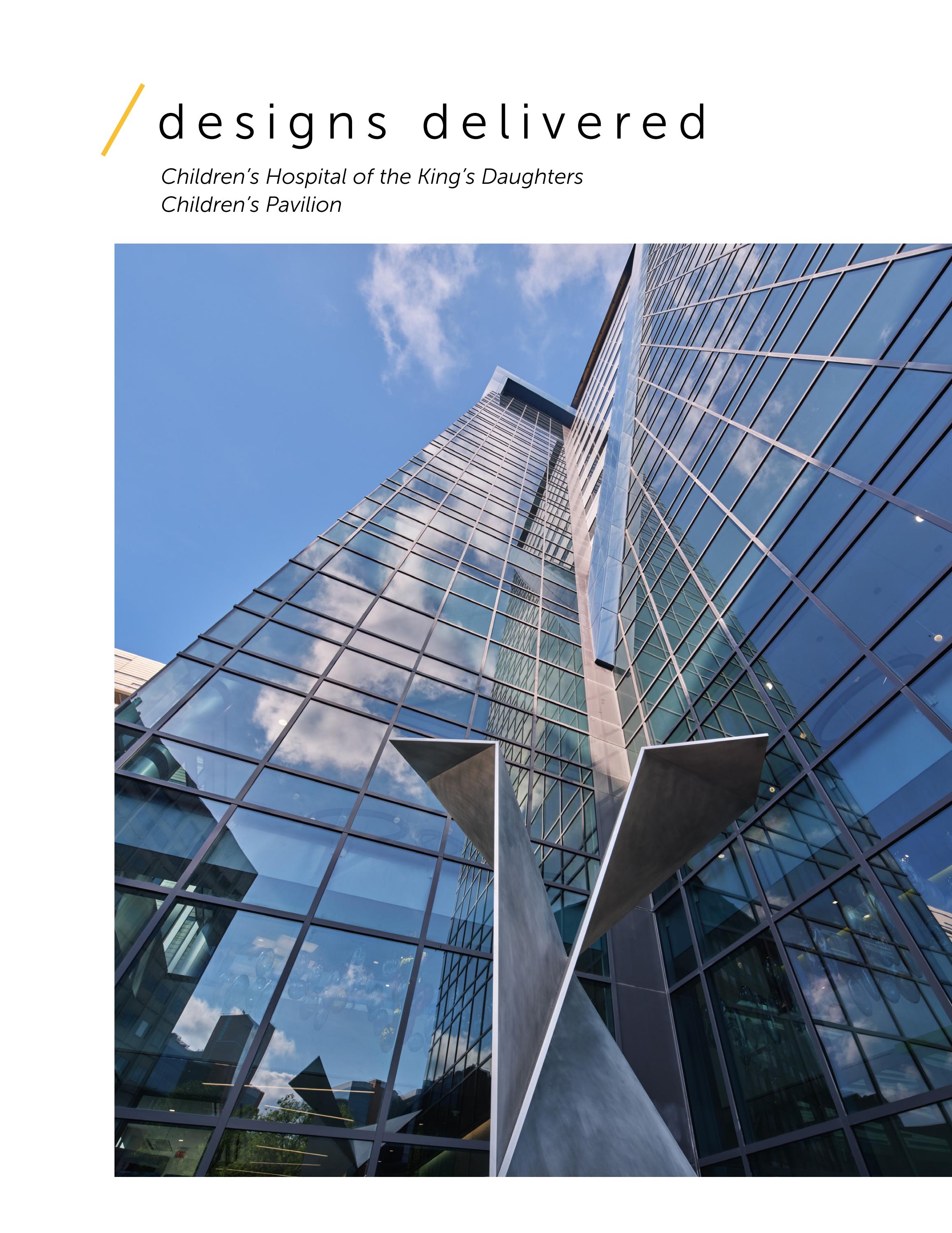 Designs Delivered: Children's Hospital of the King's Daughters by Array Architects - Issuu