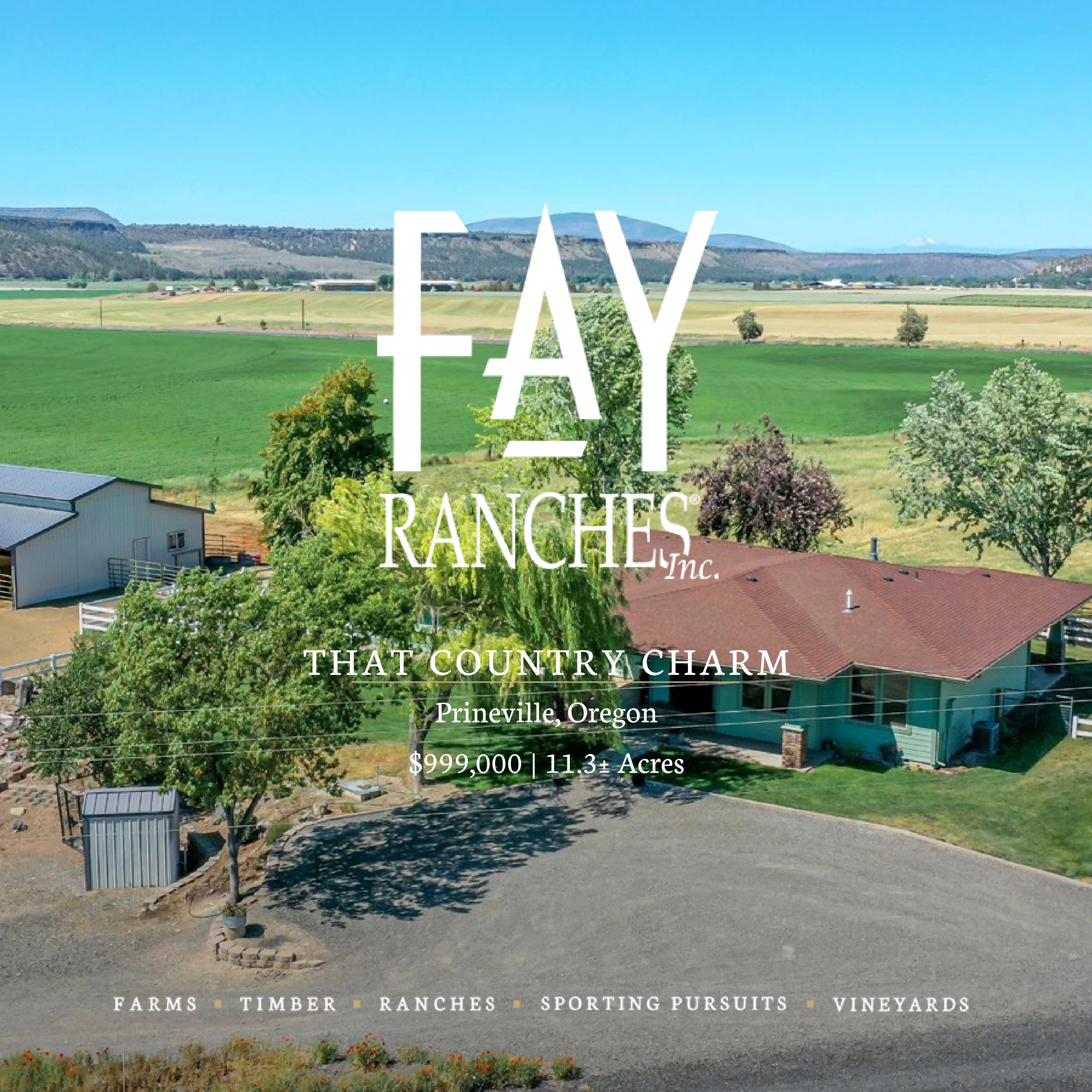 SOLD: That Country Charm | Fay Ranches by Fay Ranches - Issuu